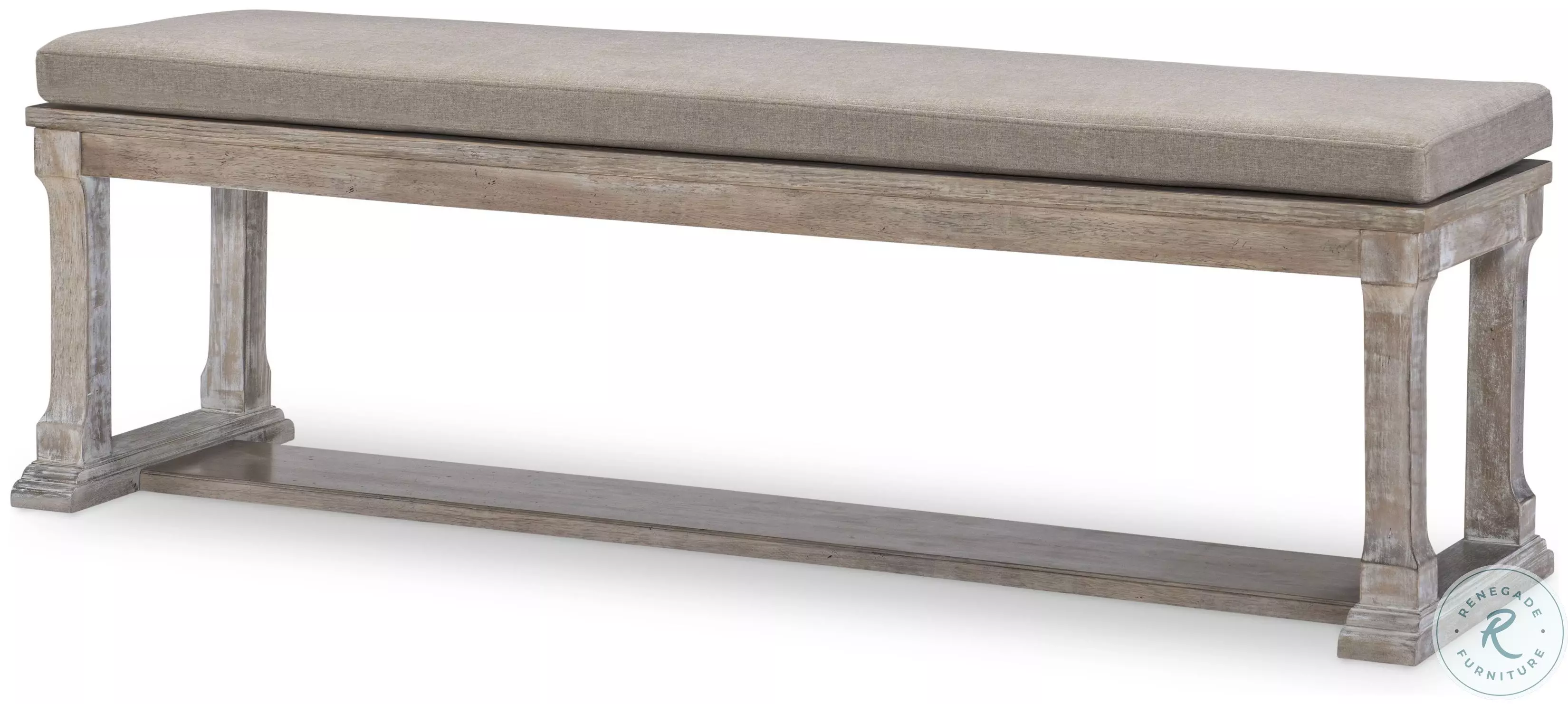 Halifax Beige Bench From Legacy Classic | Coleman Furniture