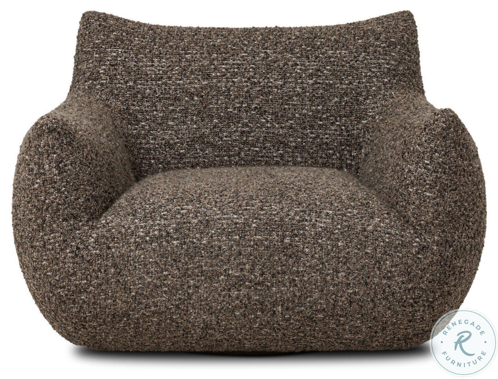 Margot Ivan Granite Swivel Chair | Coleman Furniture