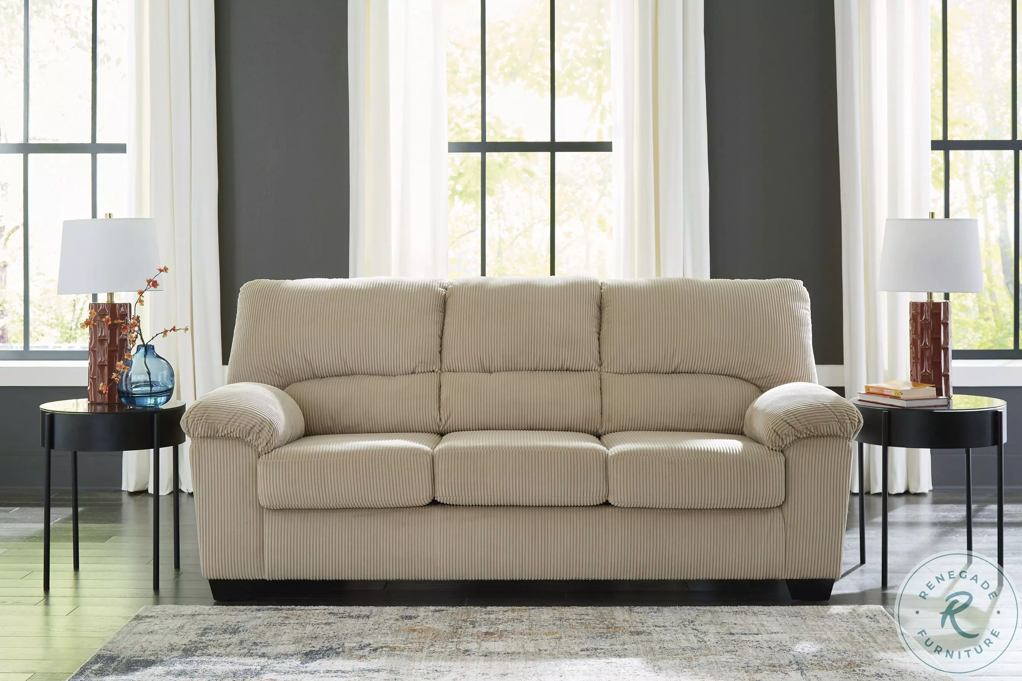 SimpleJoy Sand Sofa From Ashley Furniture | Coleman Furniture