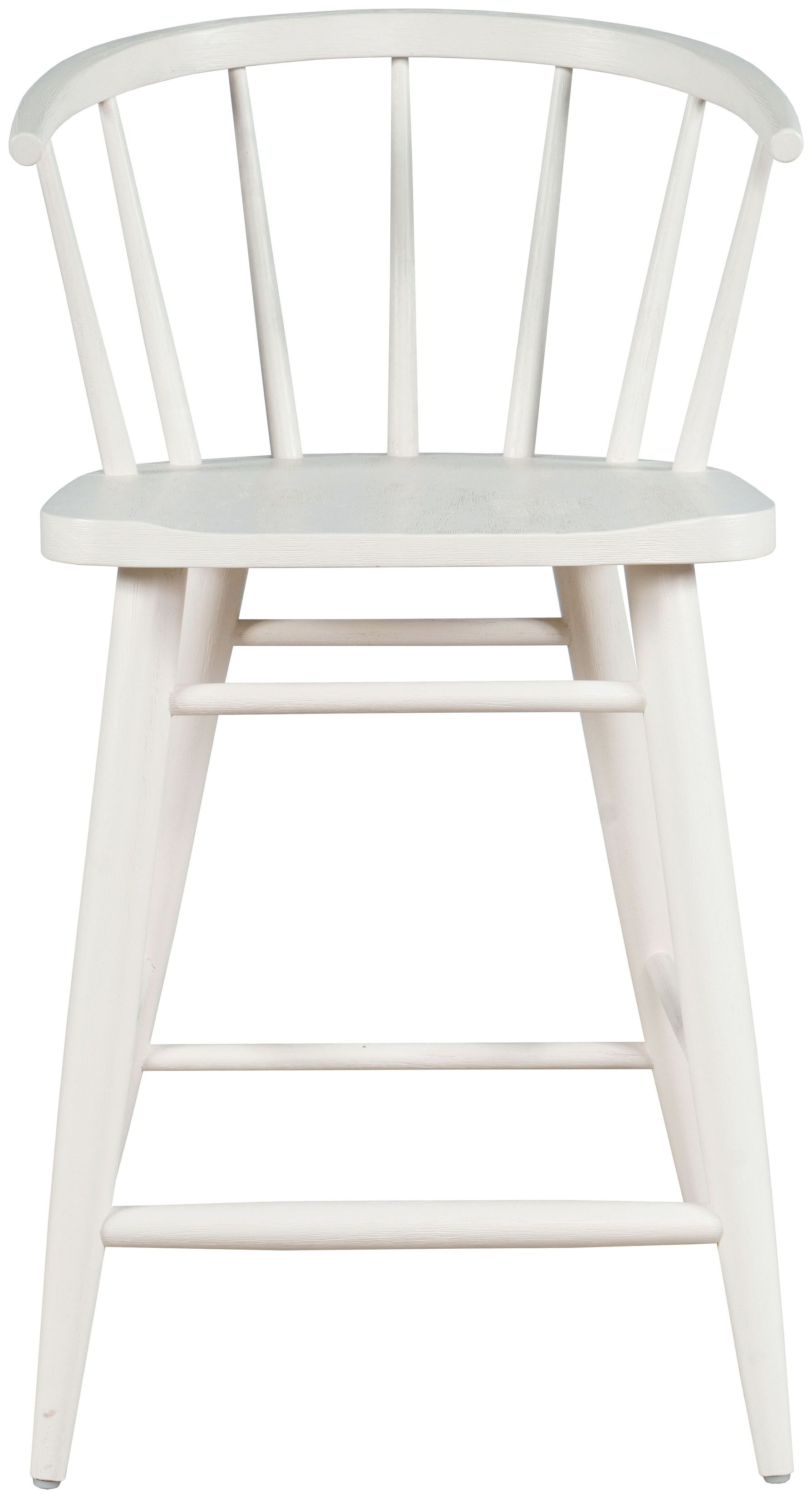 Fitz White Counter Height Stool from Jofran | Coleman Furniture