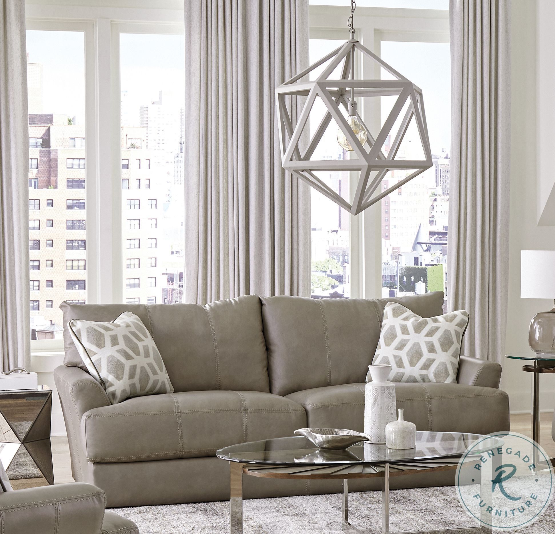 Prato Putty Sofa From Jackson | Coleman Furniture