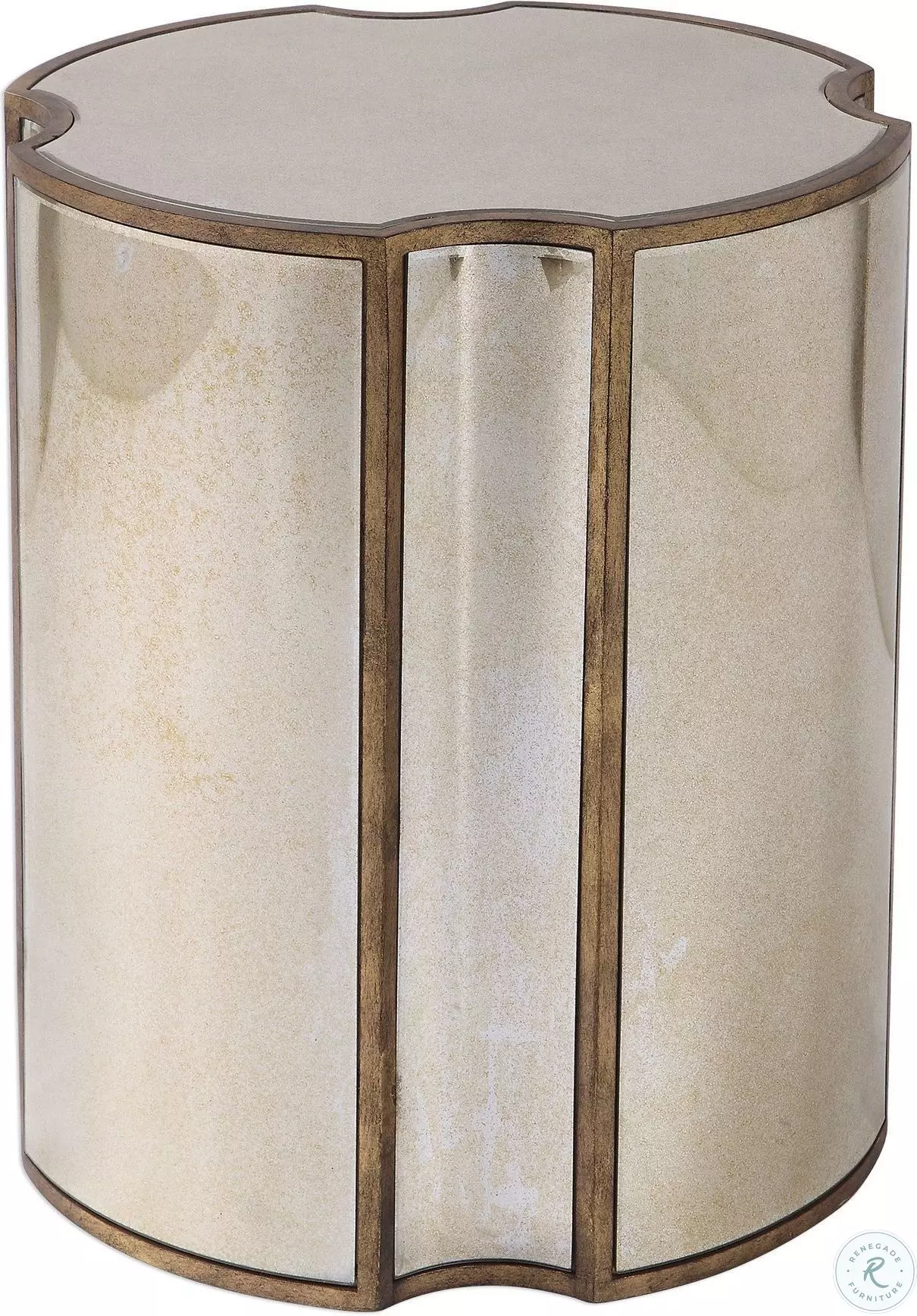 Wrighton Antique Brass Accent Table From Soul & Essentials | Coleman ...