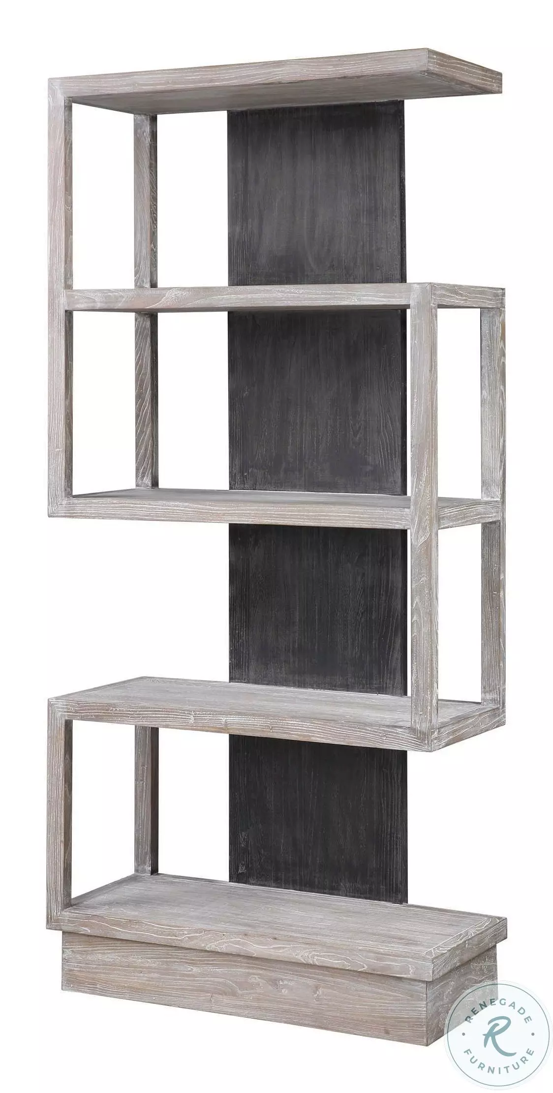 Sylvia Light Gray Etagere From Soul & Essentials | Coleman Furniture