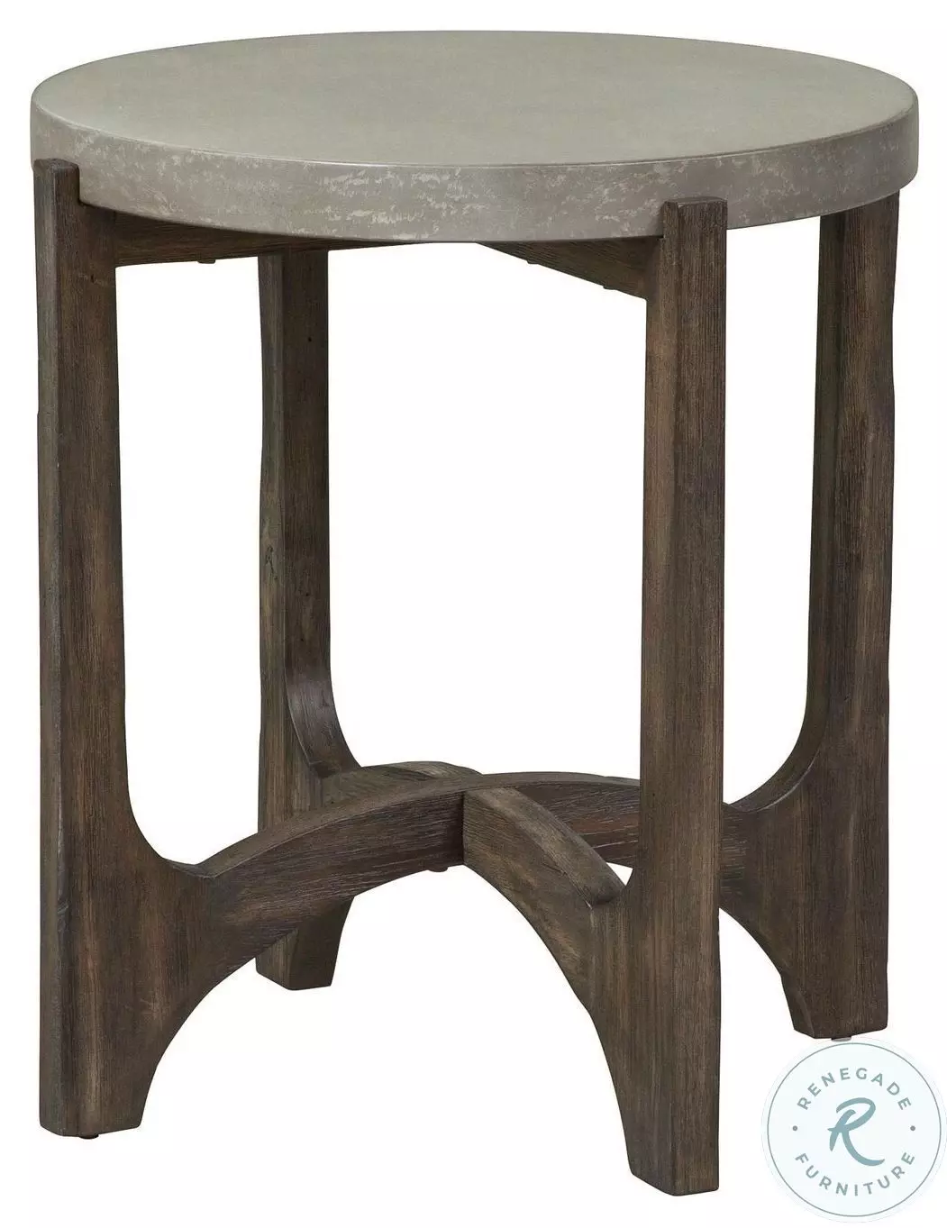 Cascade Wire Brush Rustic Brown End Table from Liberty | Furniture ETC ...