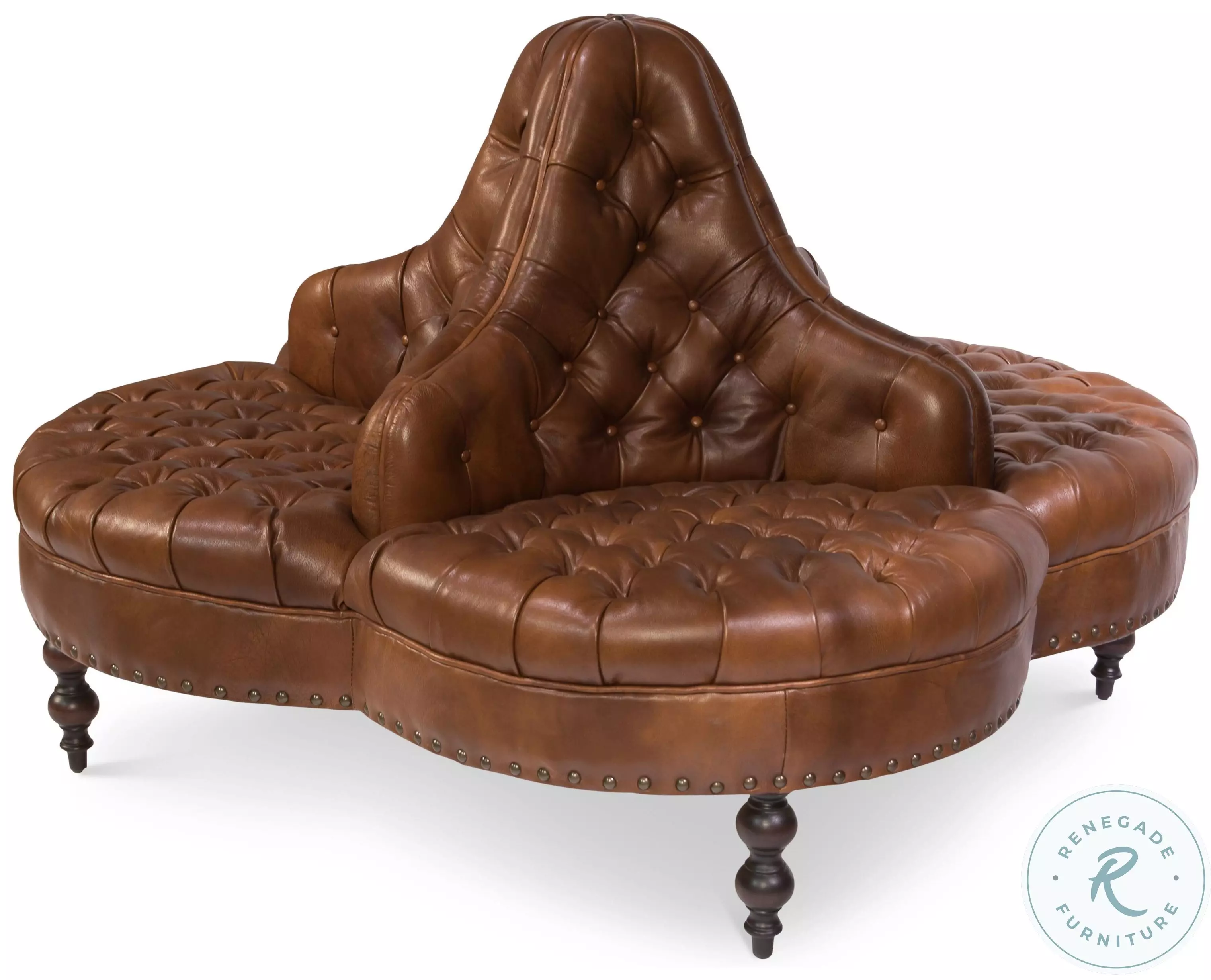 Lobby Brown Leather Sofa From Home Gallery Stores | Home Gallery Stores