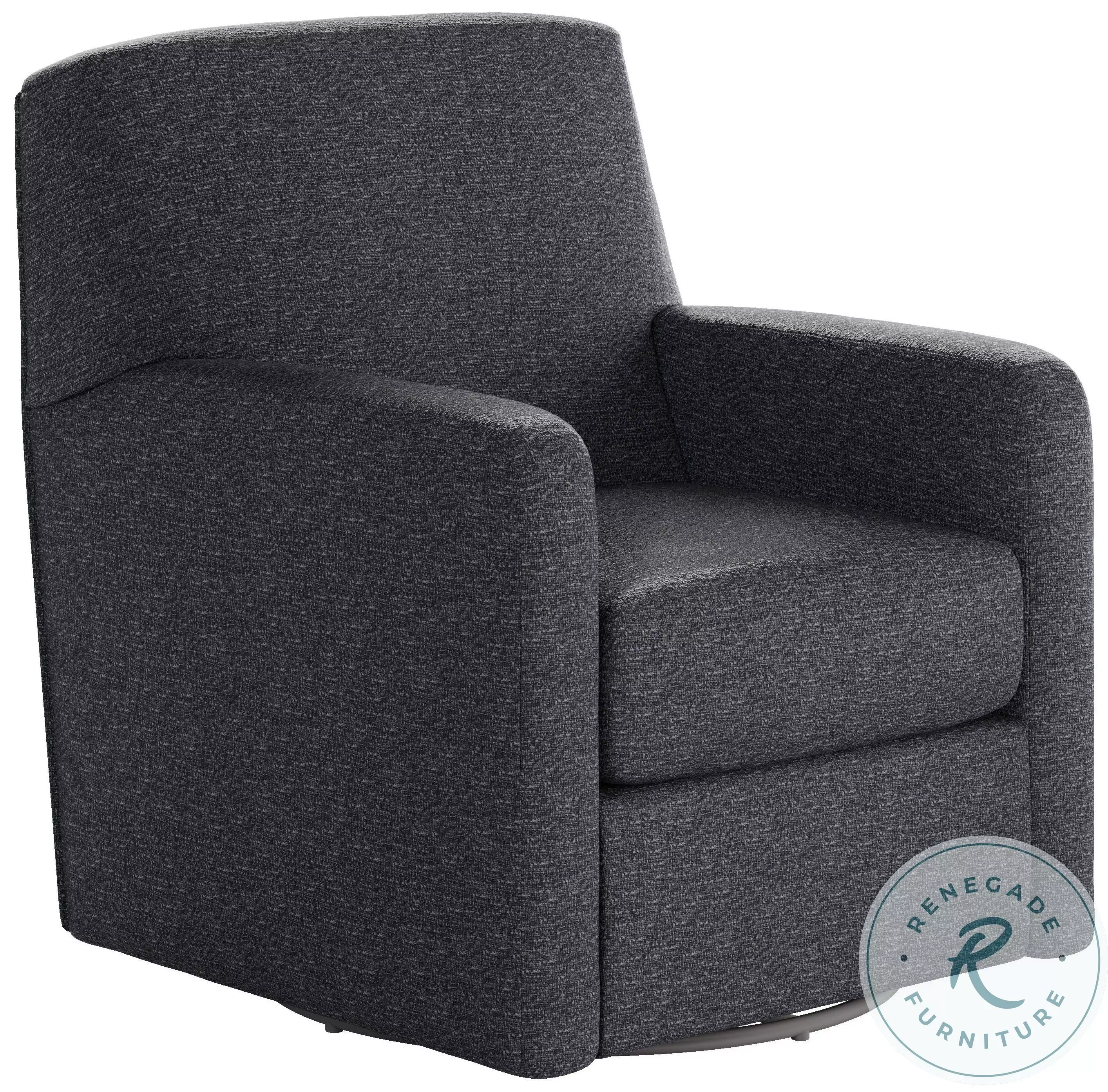 Flash Dance Wendover Navy Swivel Glider From Southern Motion | Coleman Furniture