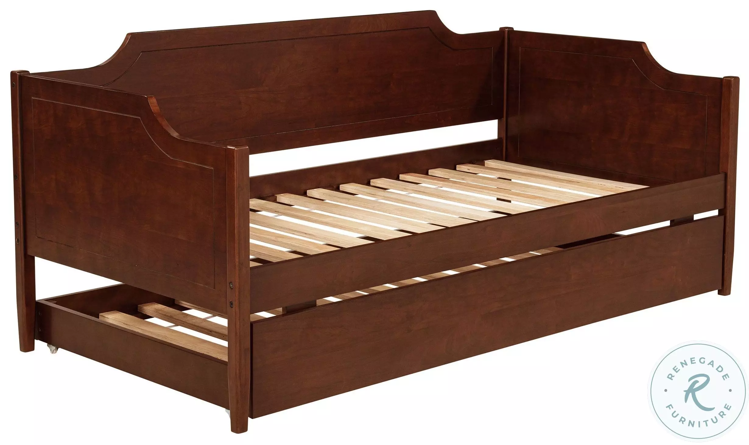 Redding Cherry Twin Daybed with Trundle From Coaster Furniture ...