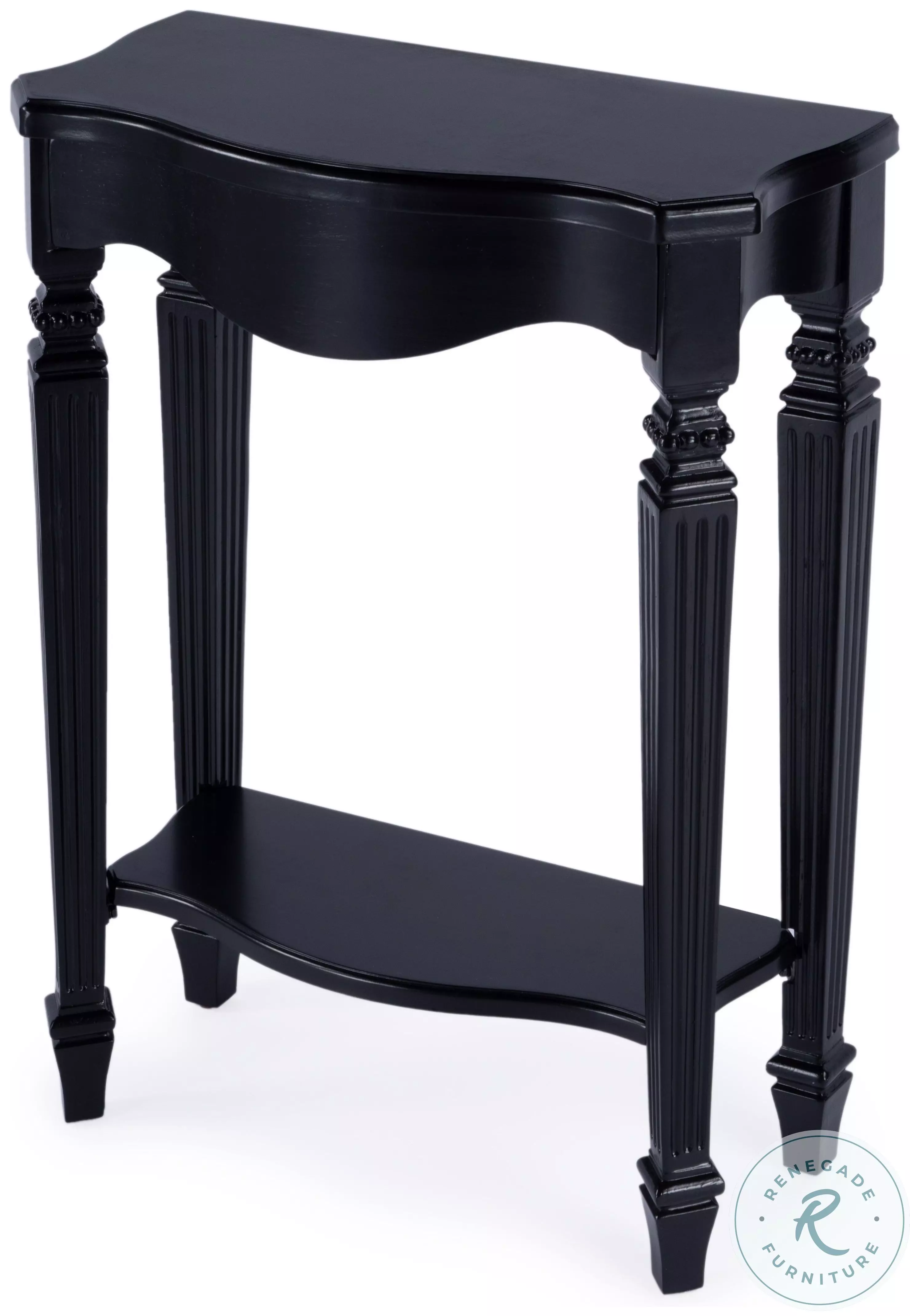 Heritage Black 22" Ballerina Console Table From Butler | Coleman Furniture