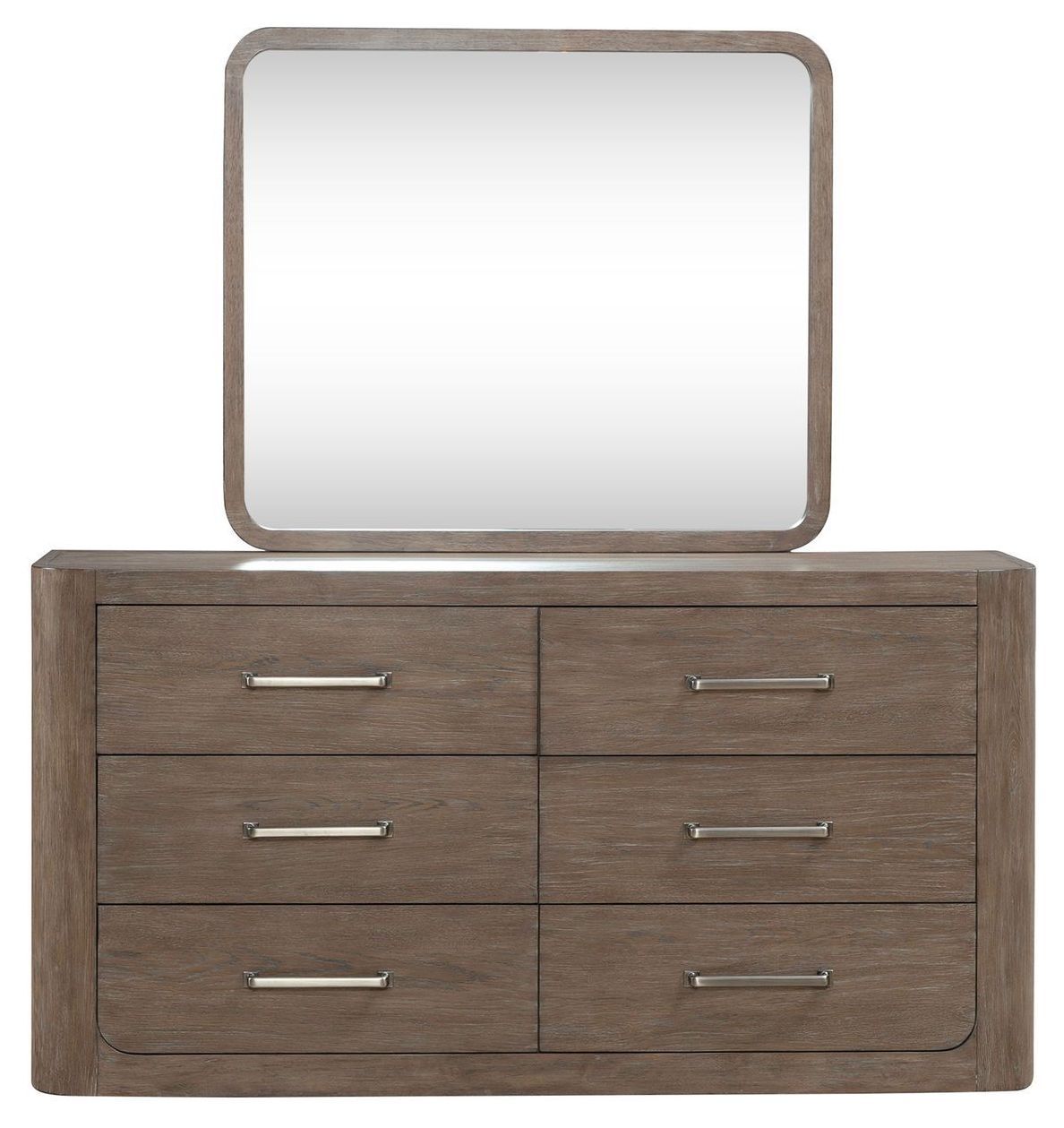 South Bend Burnished Clay 6 Drawer Dresser with Mirror from Liberty ...