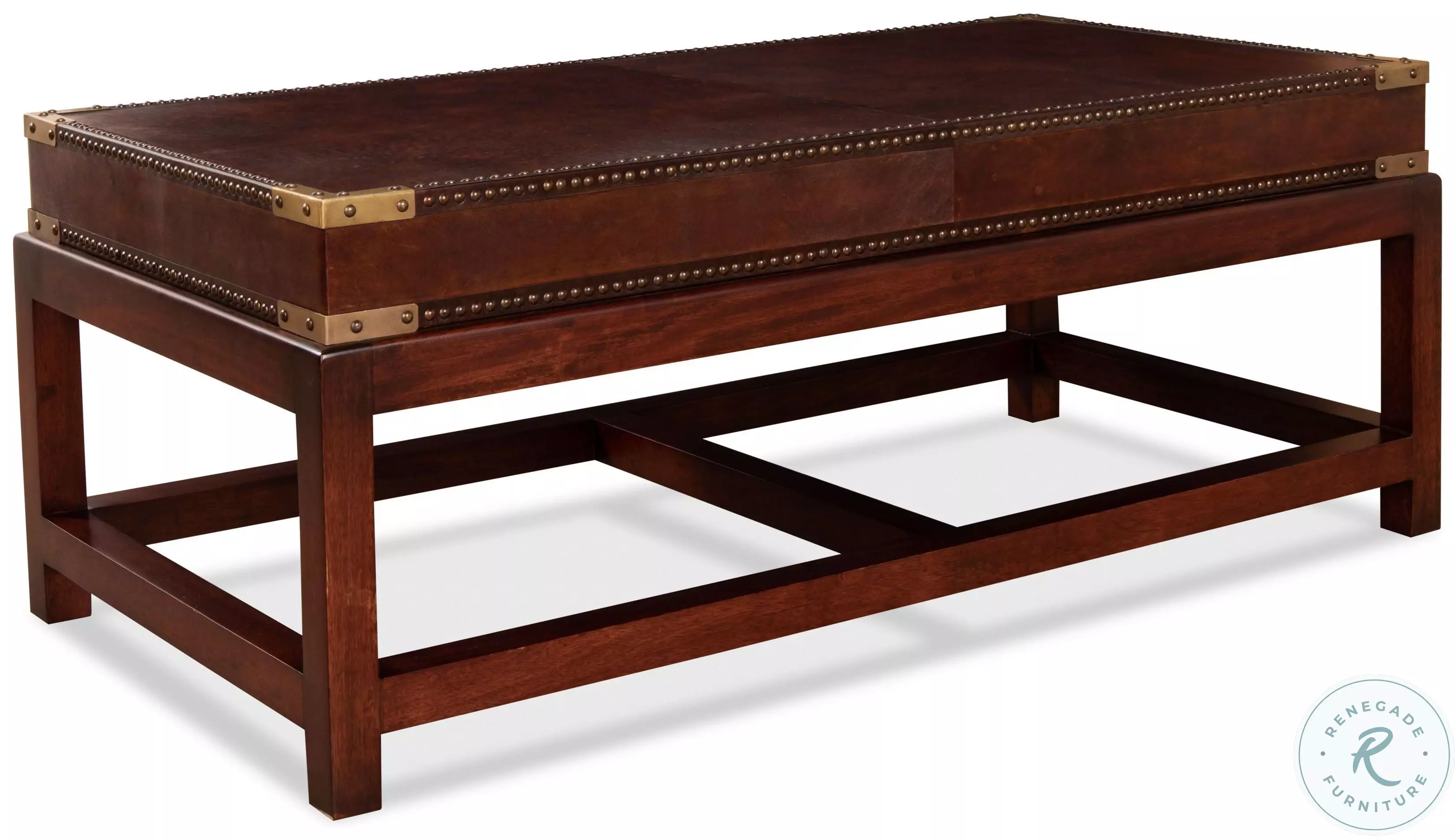 Winchester Brown Cocktail Table from Sarreid | Coleman Furniture
