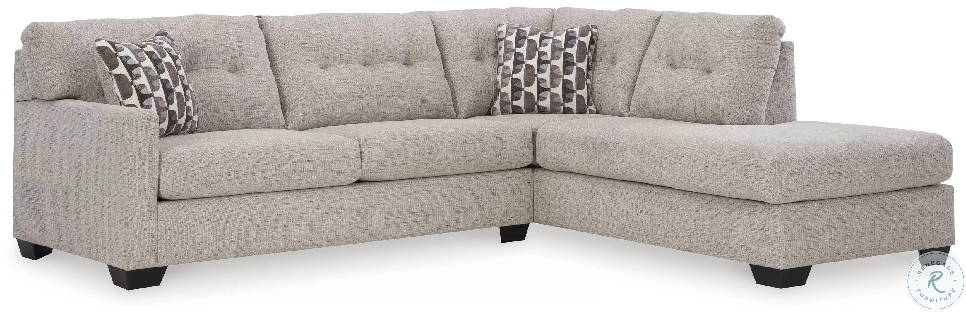 Mahoney Pebble Sectional From Ashley Furniture | Coleman Furniture