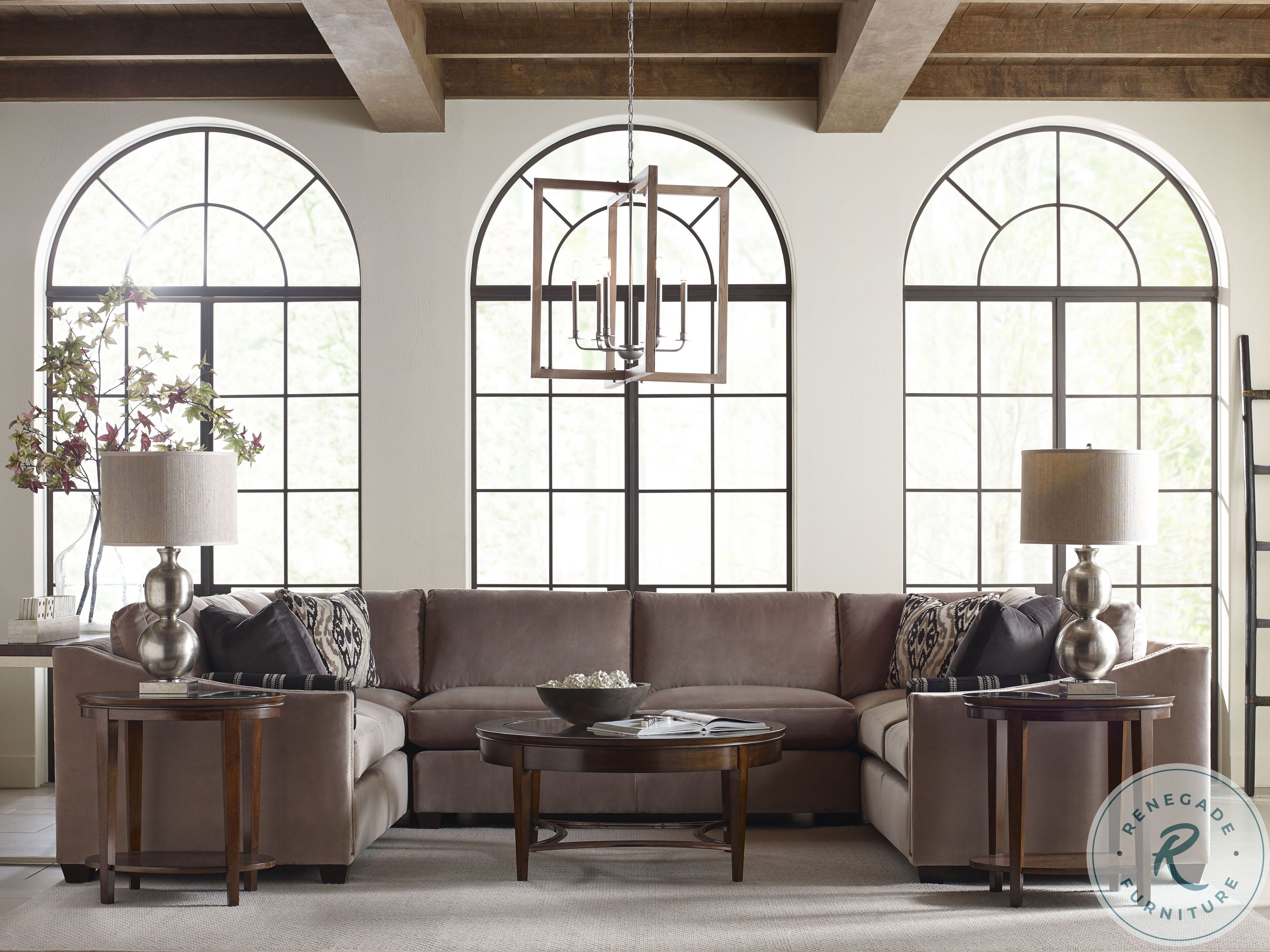 Elise Aura Hand-rubbed amaretto Cocktail Table from Kincaid (77-024 ...