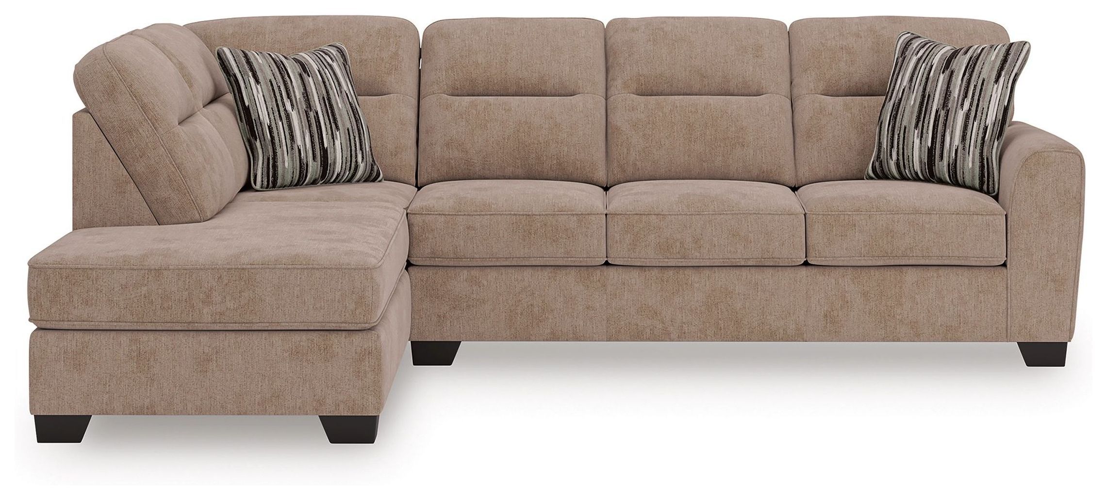 Olten Mocha Modular Sectional from Ashley Furniture | Home Gallery Stores