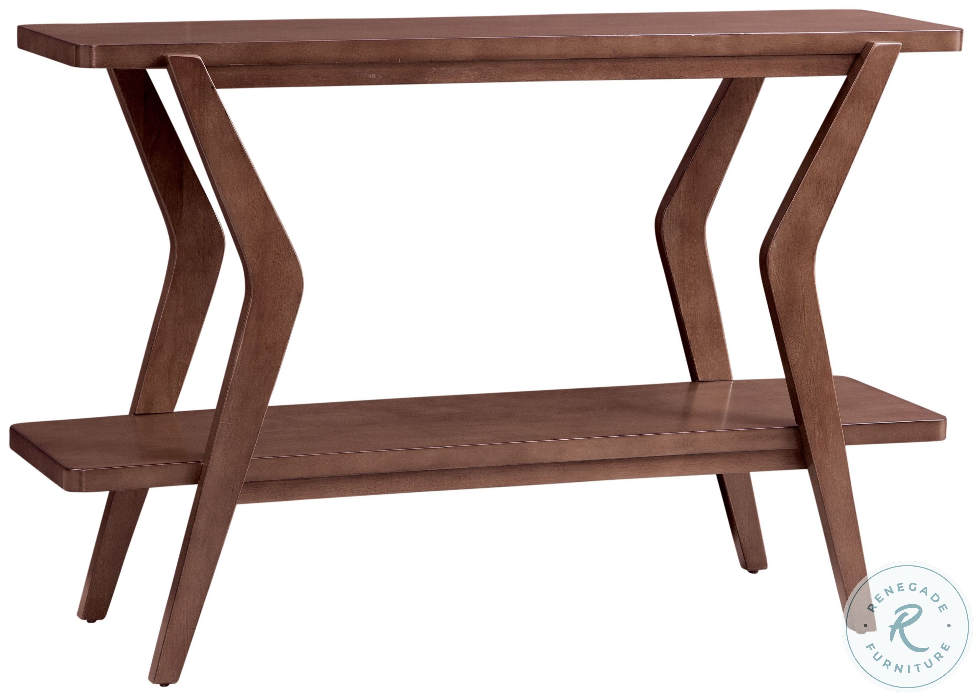 Stratton Walnut Console Table From Bassett Mirror | Coleman Furniture