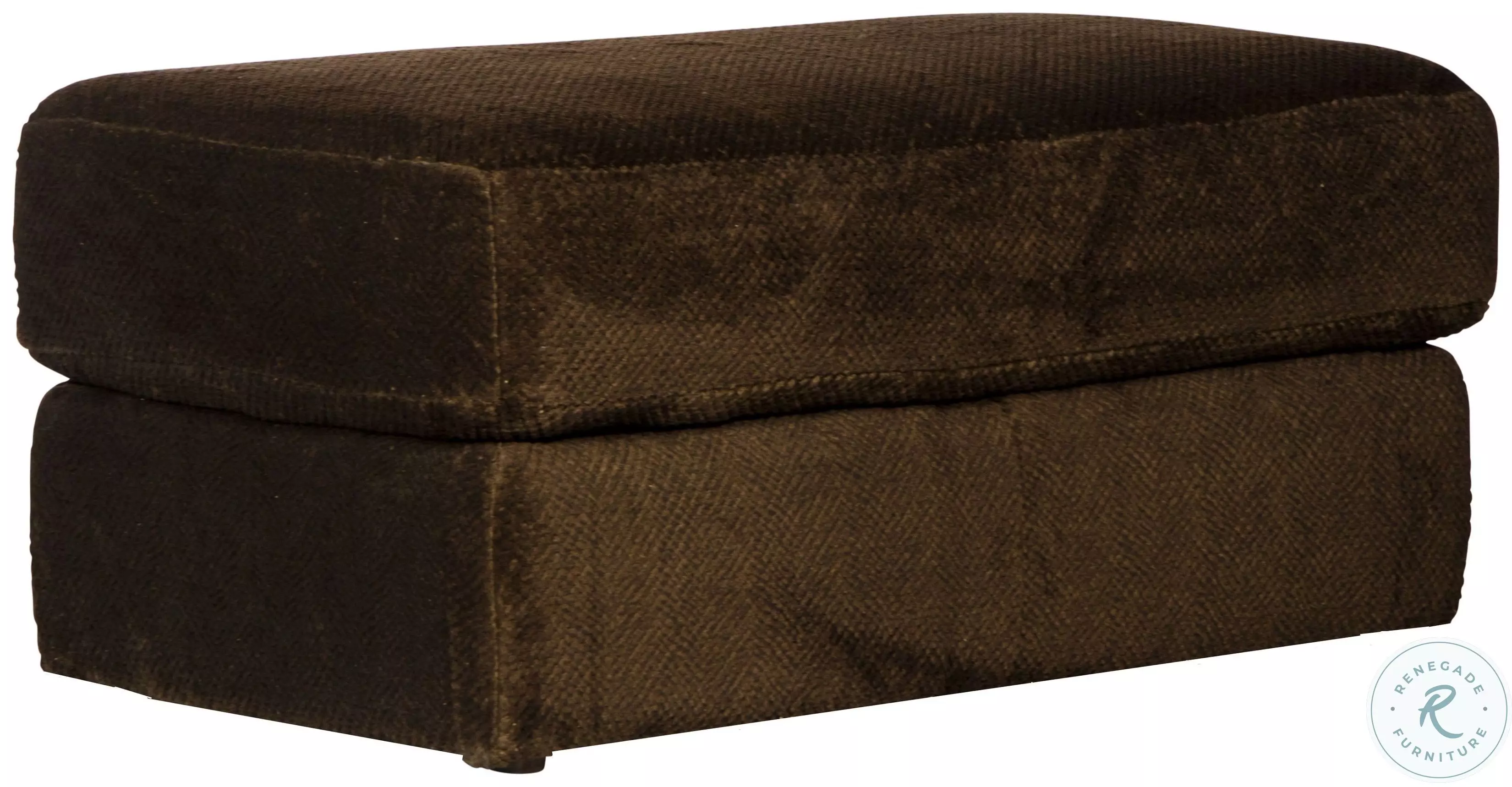 Midwood Chocolate Ottoman From Jackson | Coleman Furniture