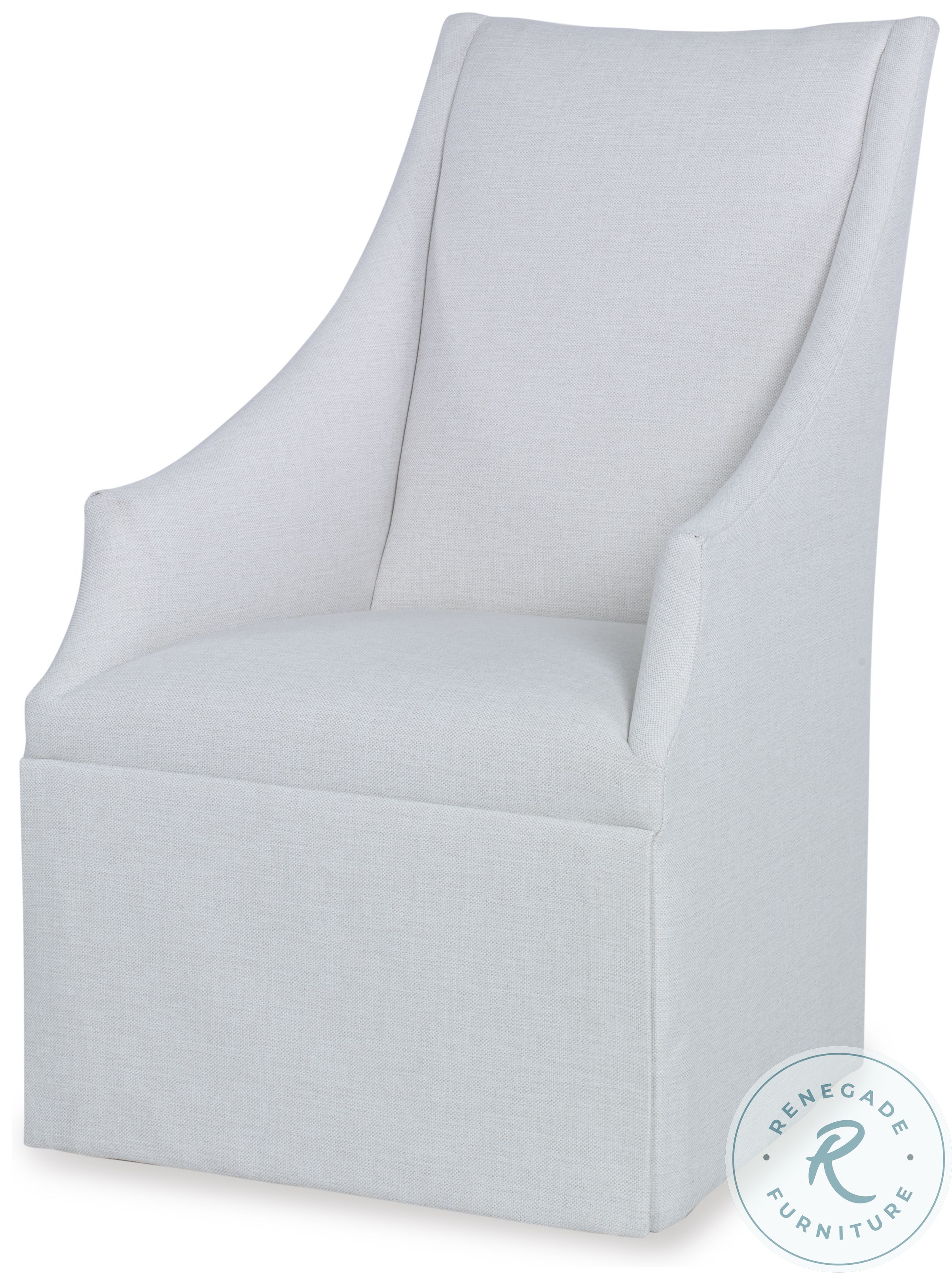 Meadow White Host Chair From Century Furniture | Coleman Furniture