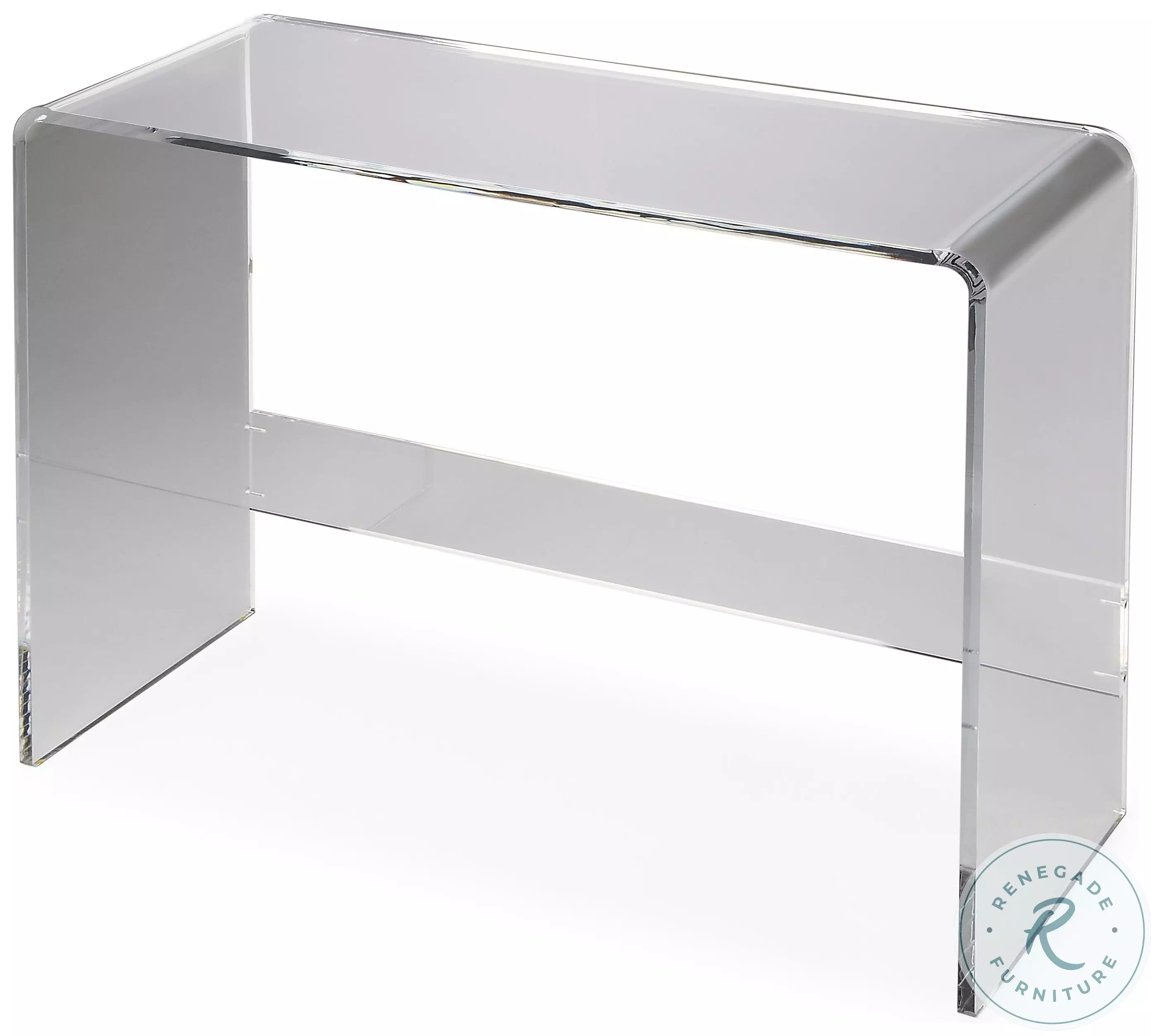 Butler Loft Crystal Clear Acrylic Console Table From Butler | Coleman ...