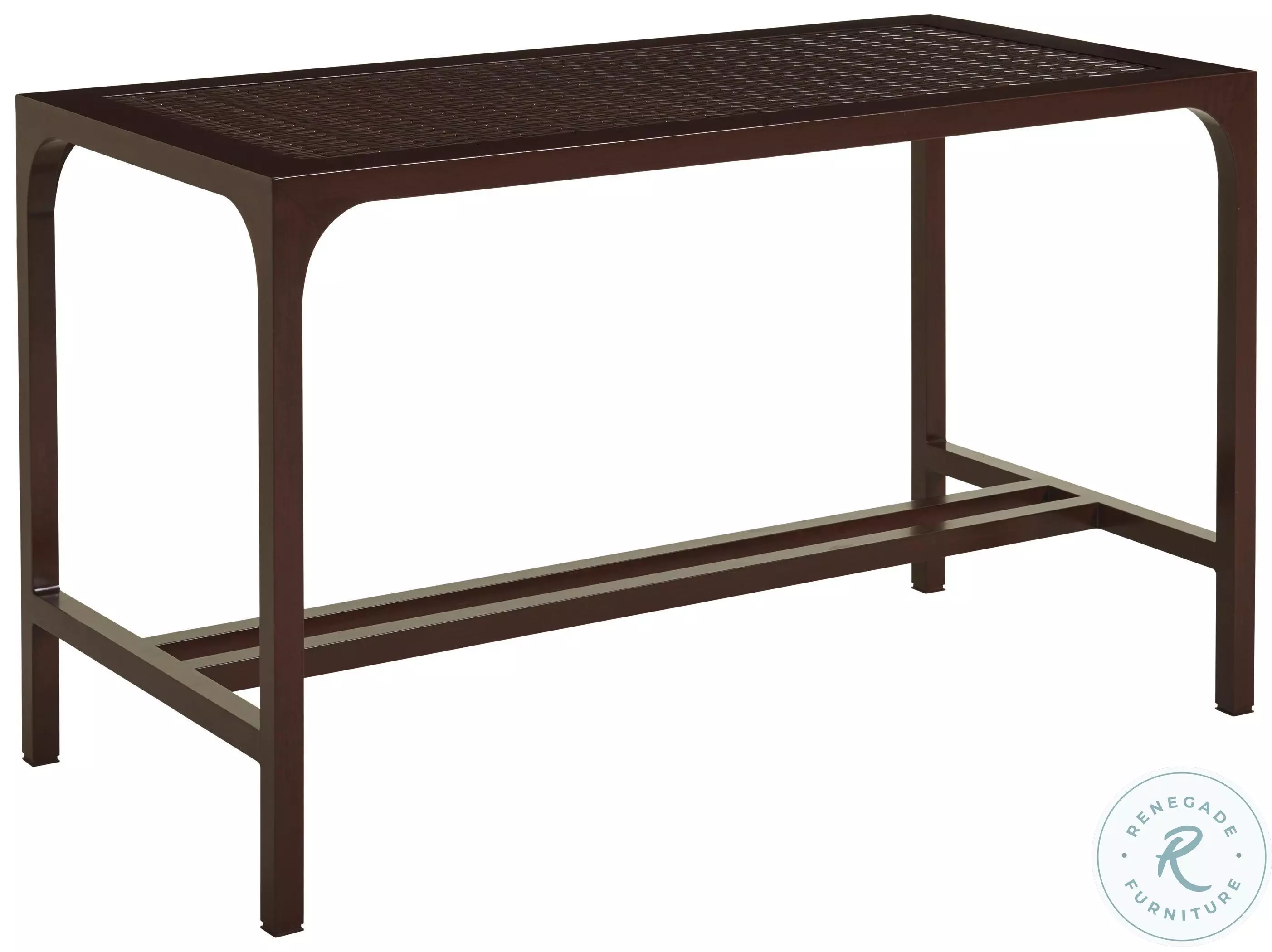 Abaco English Walnut Outdoor Bistro Table From Tommy Bahama | Coleman ...