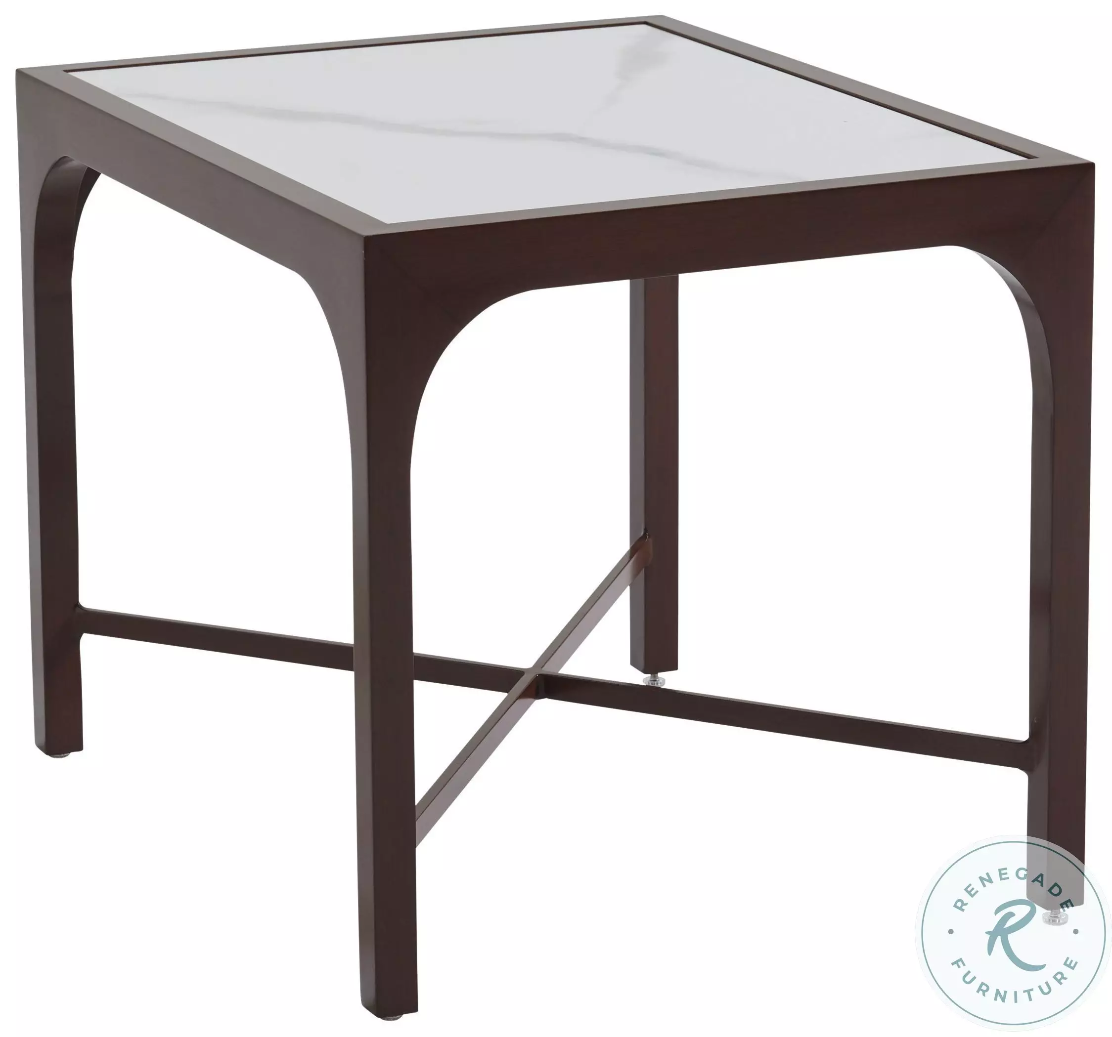 Abaco English Walnut Outdoor End Table From Tommy Bahama | Coleman ...