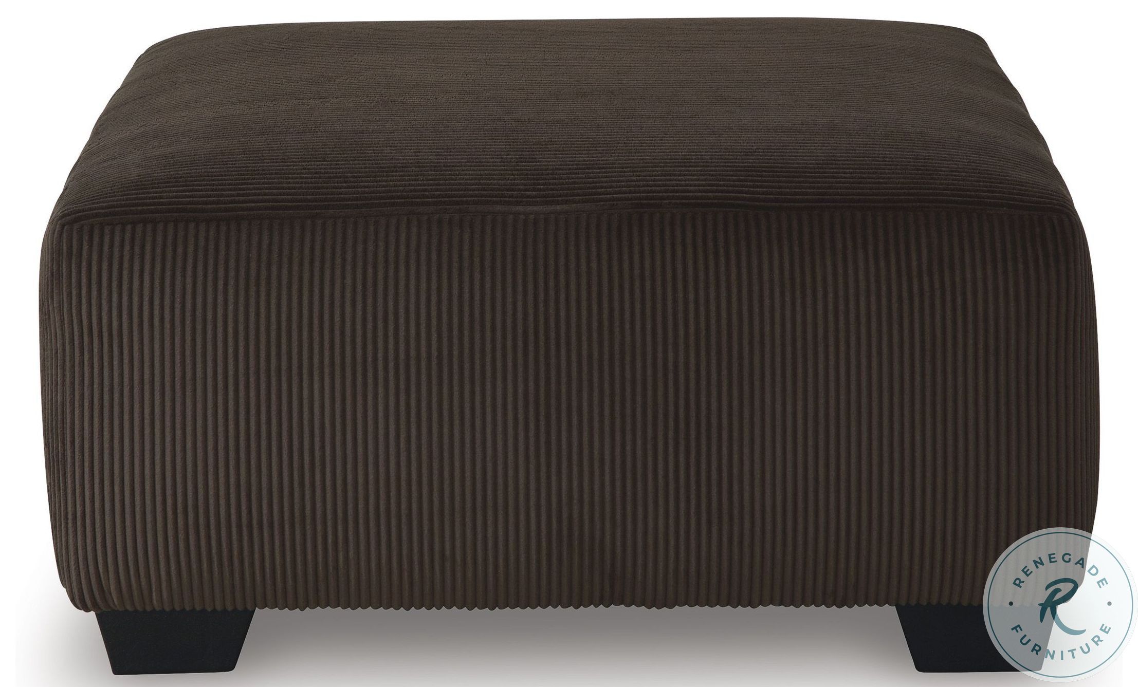 Firescrest Chocolate Oversized Accent Ottoman From Ashley Furniture ...