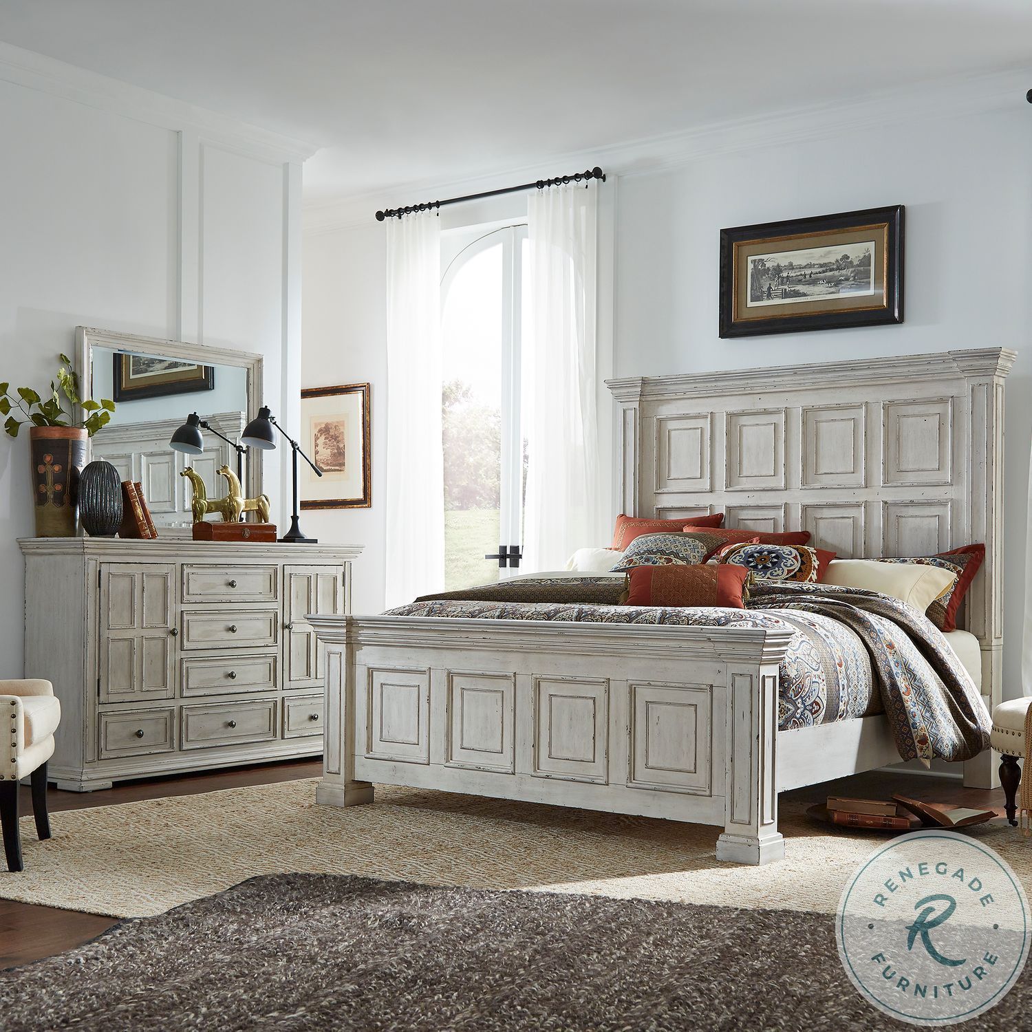 Big Valley Whitestone 6 Drawer Dresser from Liberty | Coleman Furniture