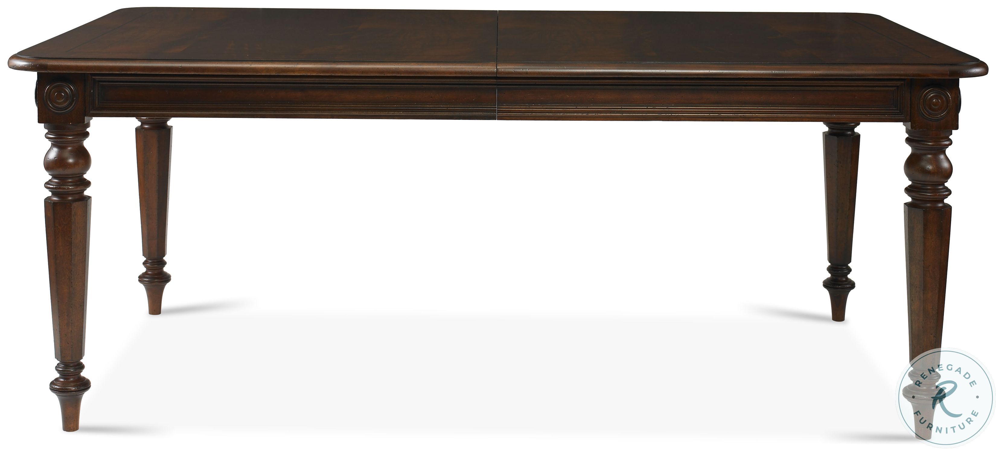 Chelsea Club Cognac 76" Extendable Dining Table From Century Furniture ...