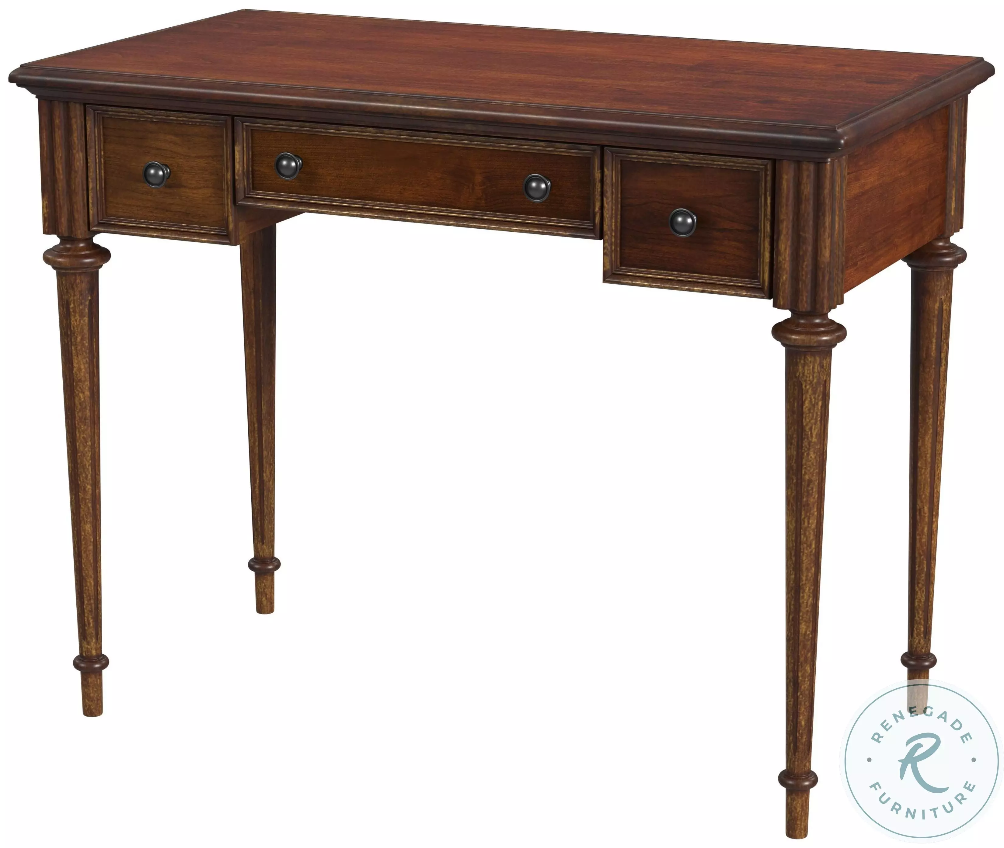 Edmund Antique Cherry Desk From Butler | Coleman Furniture