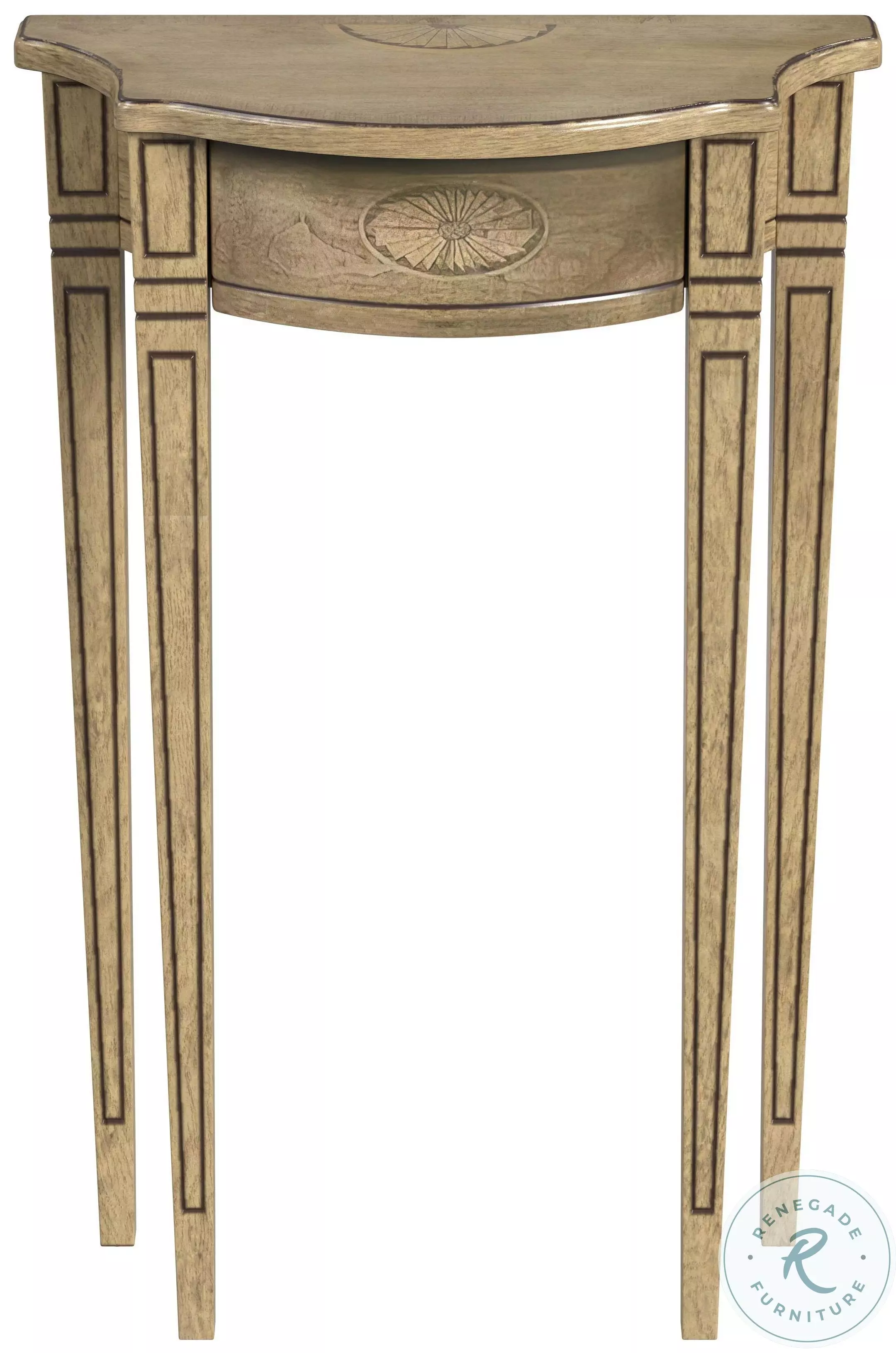 Chester Antique Beige 20" Console Table From Home Gallery Stores | Home ...
