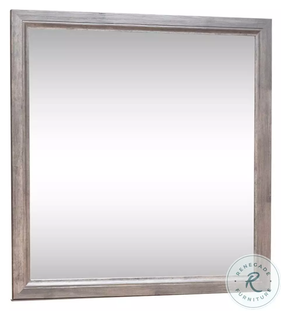 Summit Crest Cobblestone Mirror From Briarwood Living | Coleman Furniture