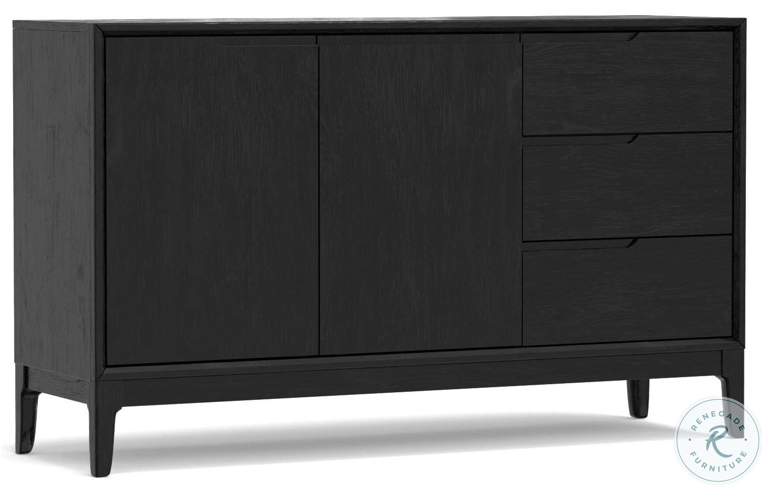 Cove Vintage Black Sideboard From Alpine | Coleman Furniture