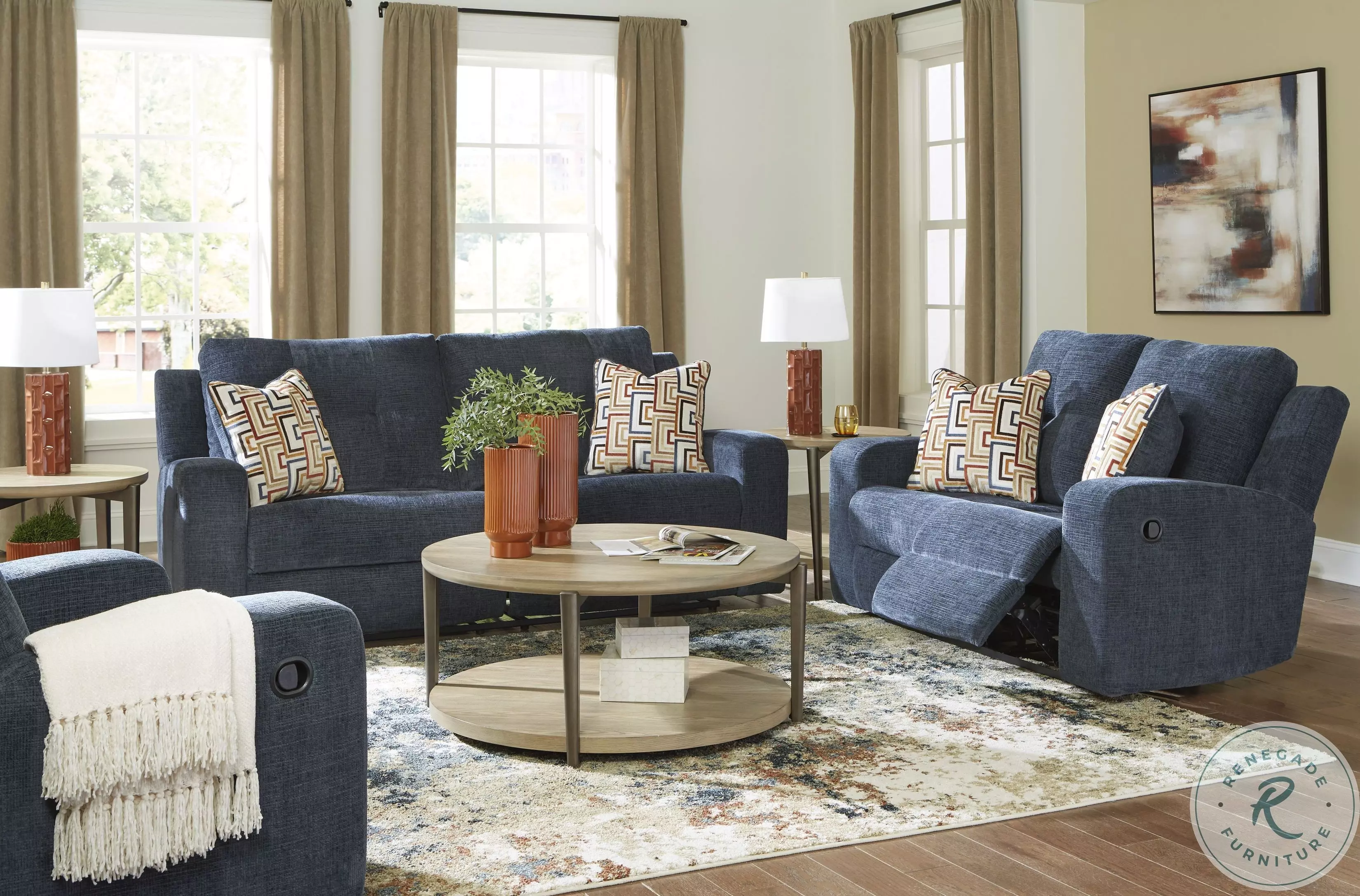 Danum Ink Zero Wall Reclining Living Room Set from Ashley Furniture ...