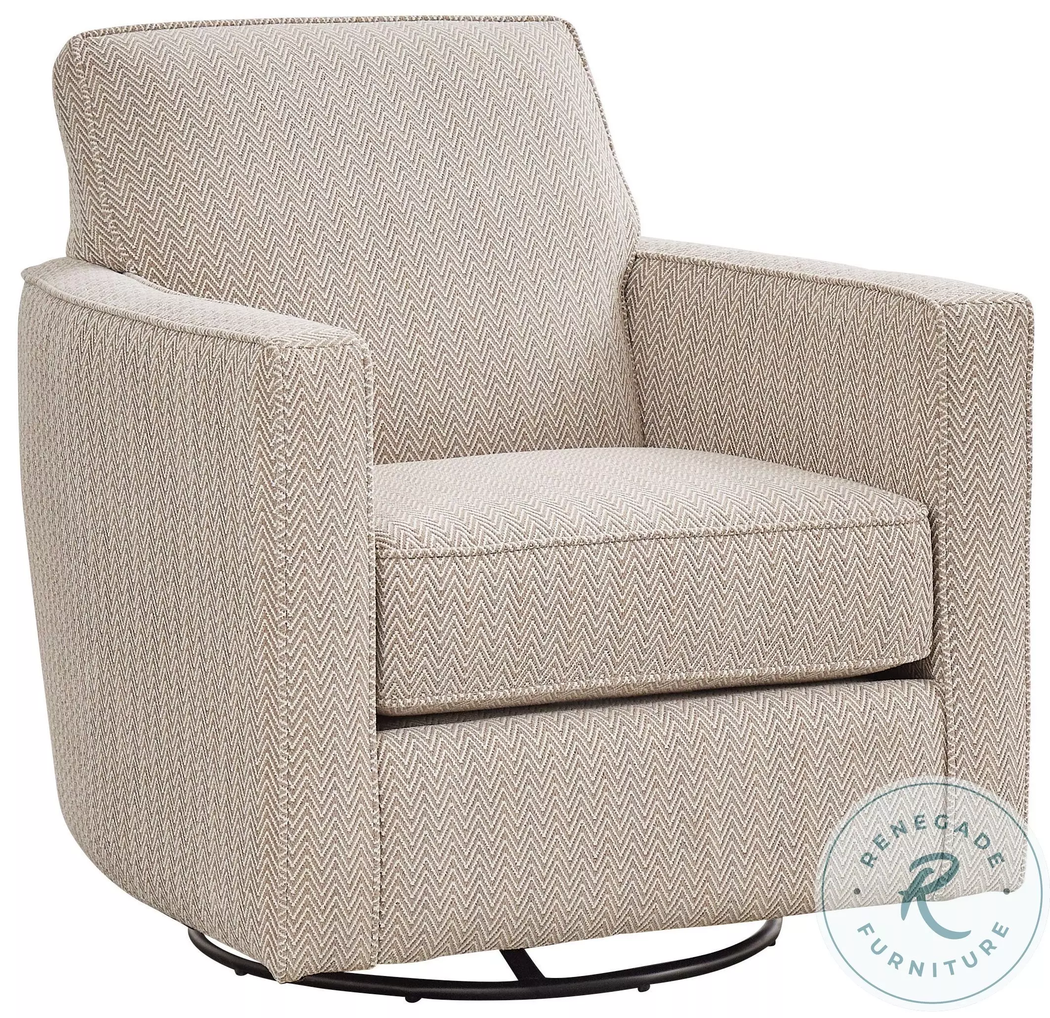 Wowza Sirena Mineral Swivel Glider From Southern Home Furnishings ...
