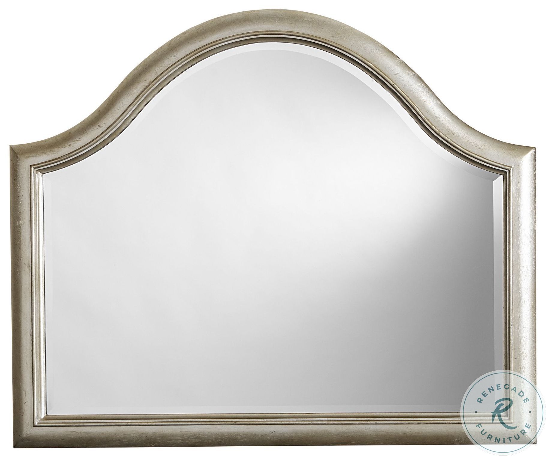 Starlite Silver Arched Mirror from ART | Coleman Furniture