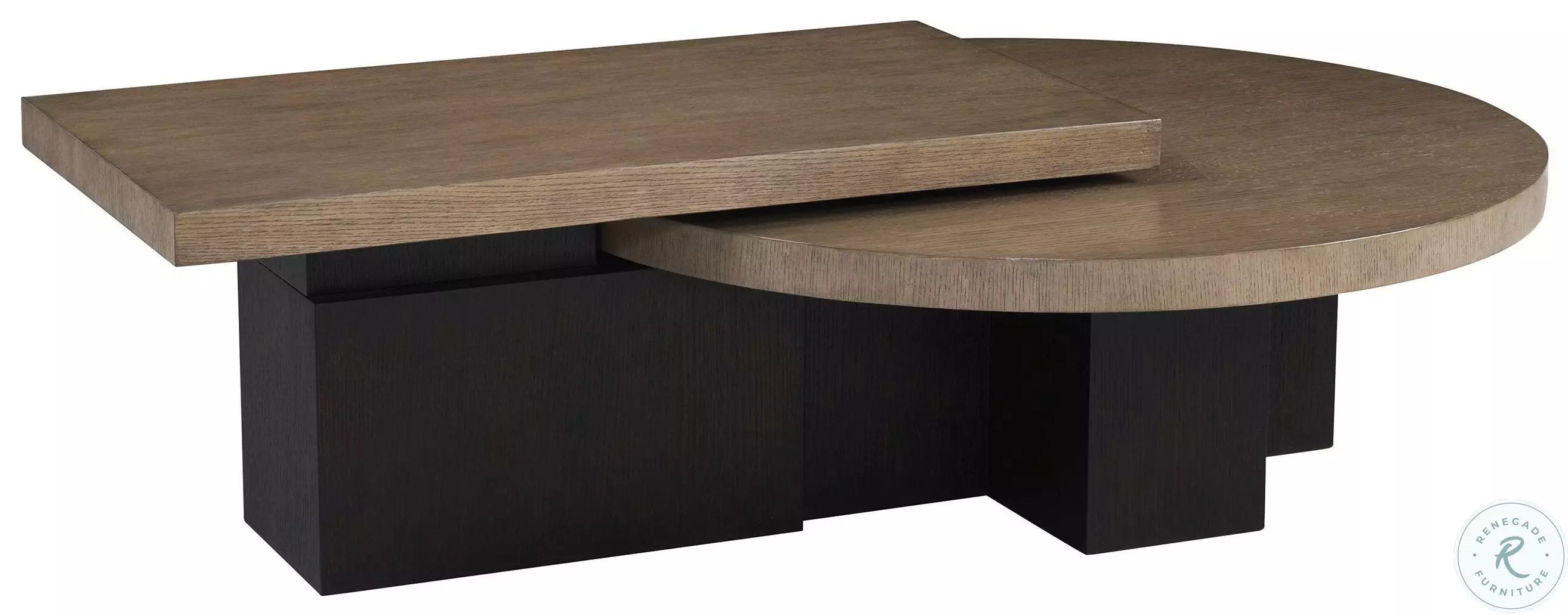 Zanzibar Senegal And Deep Espresso Portofino Nesting Cocktail Tables ...