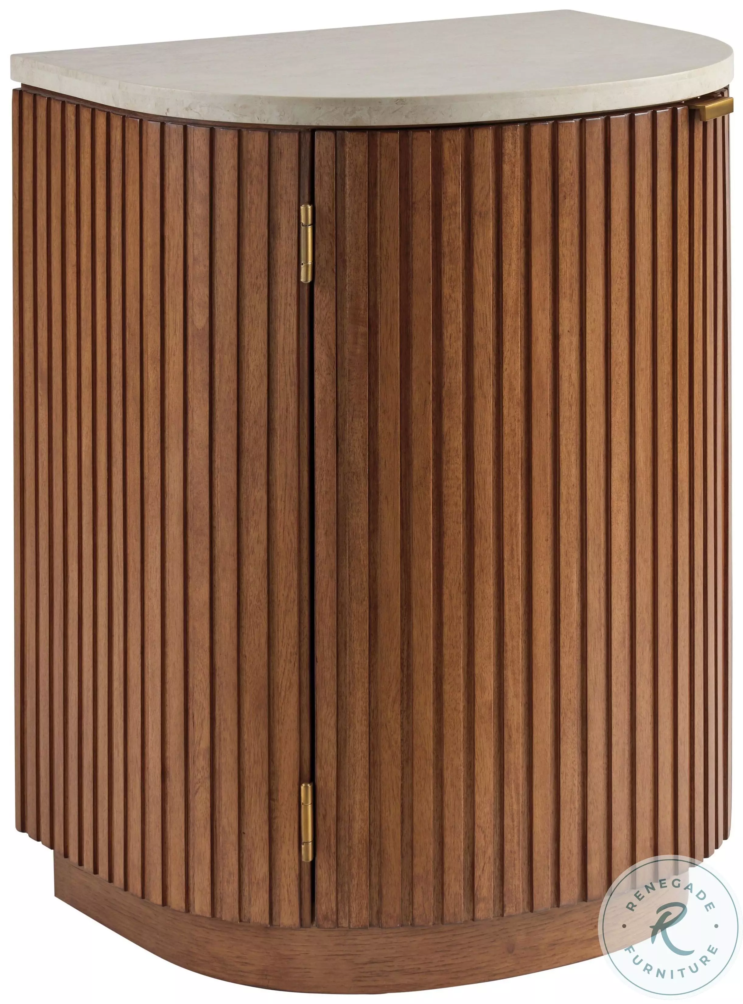 La Costa Sierra Tan Aviara Demilune Nightstand From Lexington | Home ...