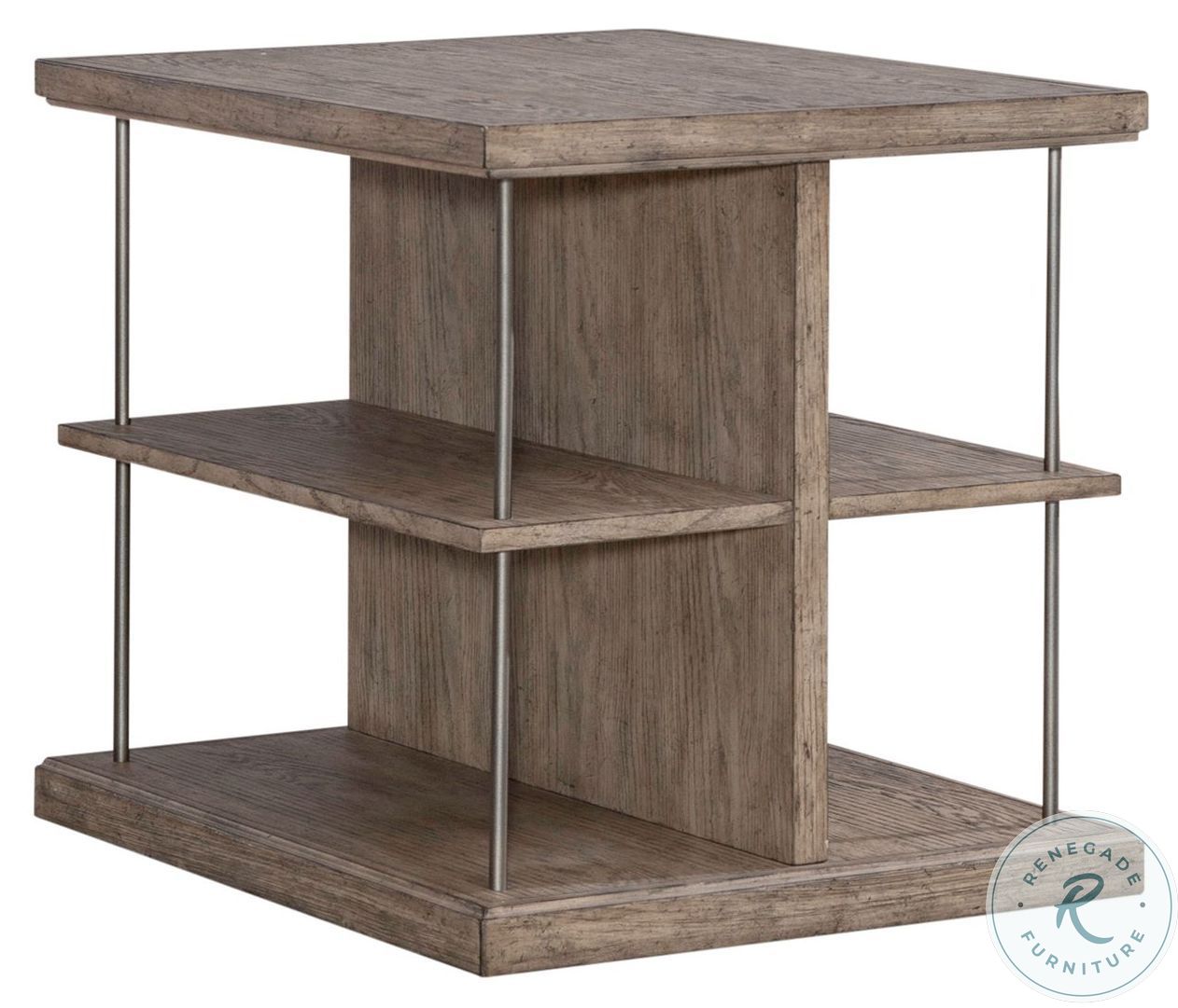 Cityscape Burnished Beige End Table From Liberty Furniture | Coleman ...
