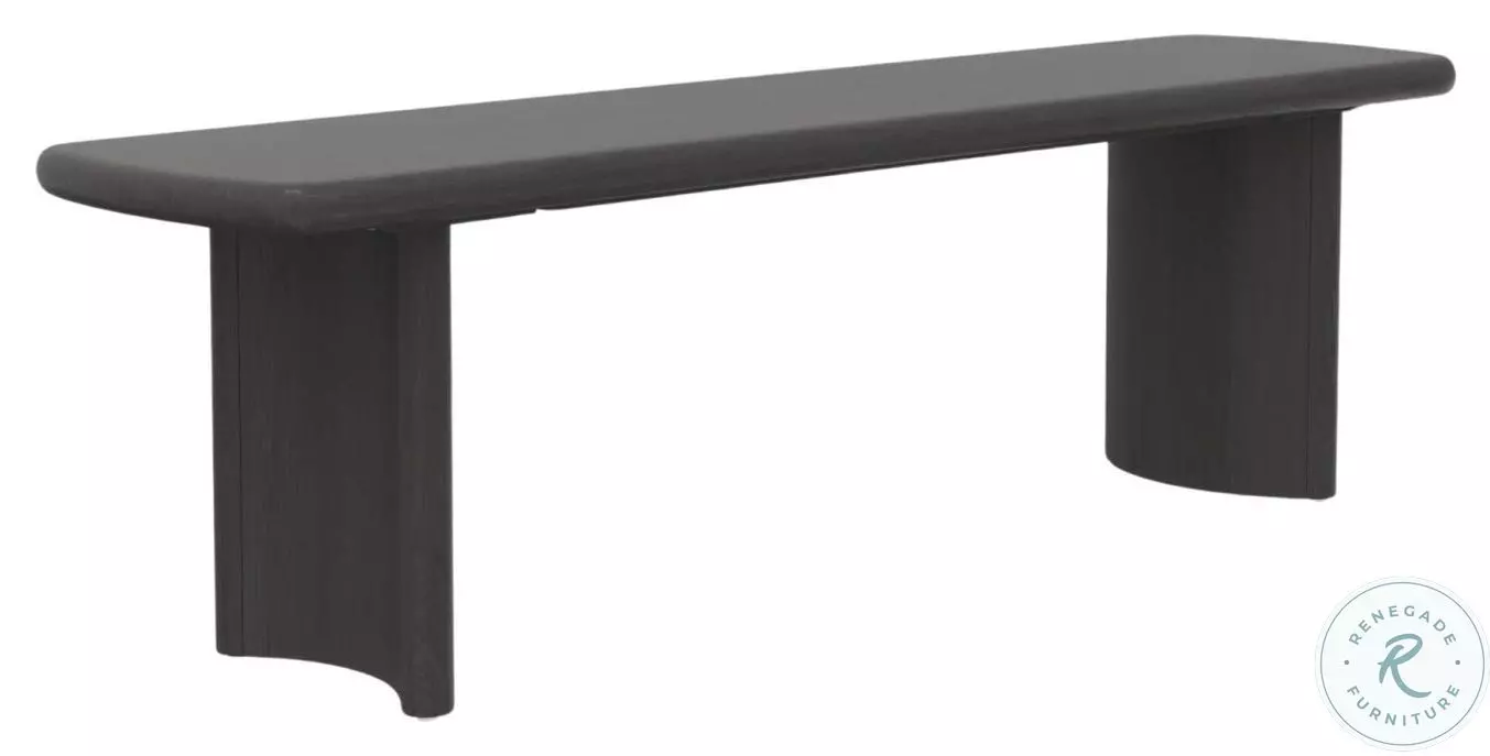 Gabrielle Black Bench From Alpine | Coleman Furniture