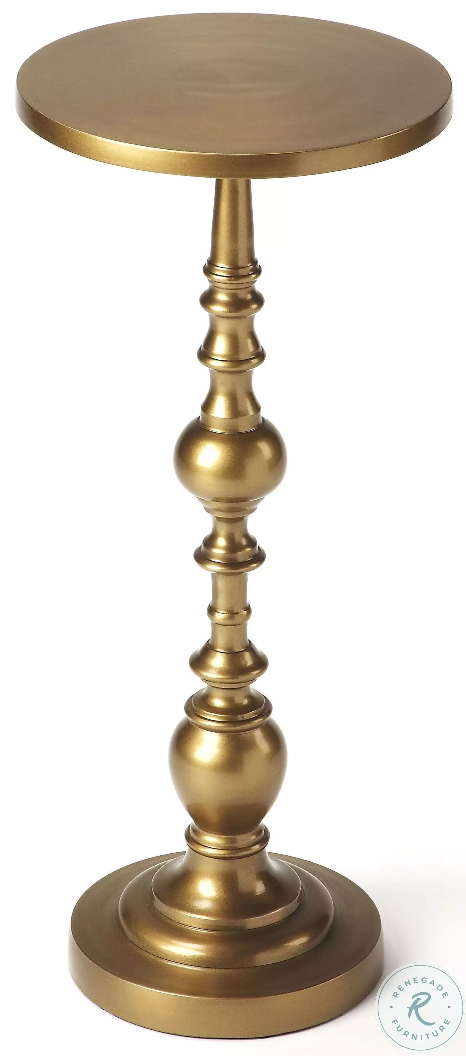 Darien Gold End Table from Butler | Coleman Furniture