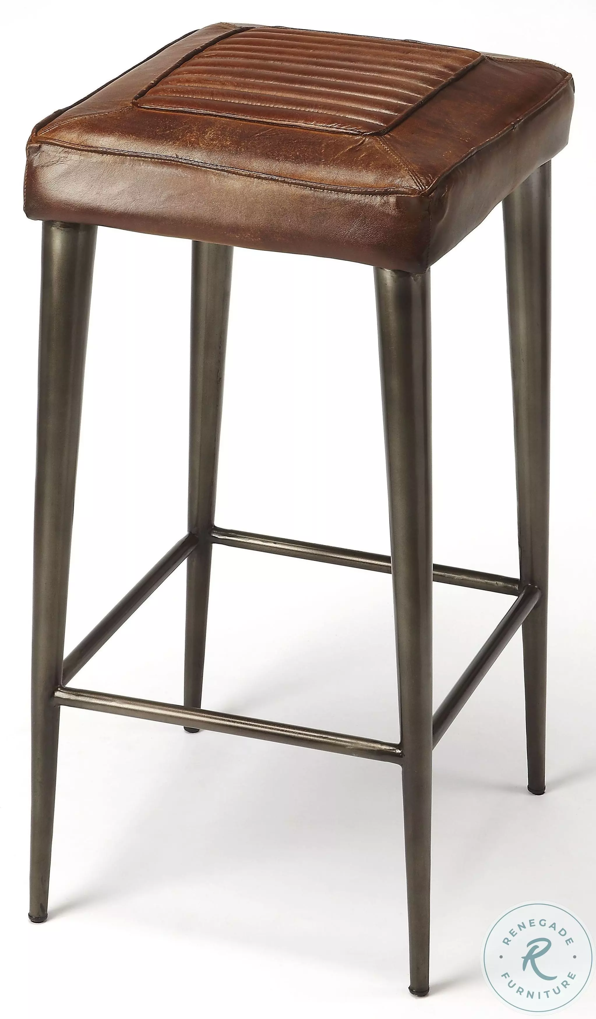 Maxine Dark Brown Bar Stool from Butler | Coleman Furniture