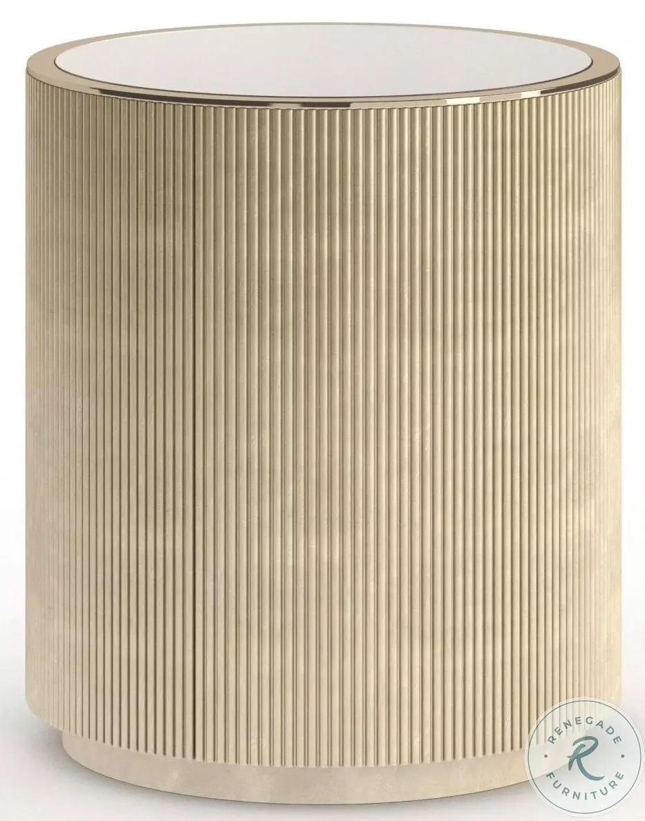 Love Oracle Round End Table From Caracole | Coleman Furniture