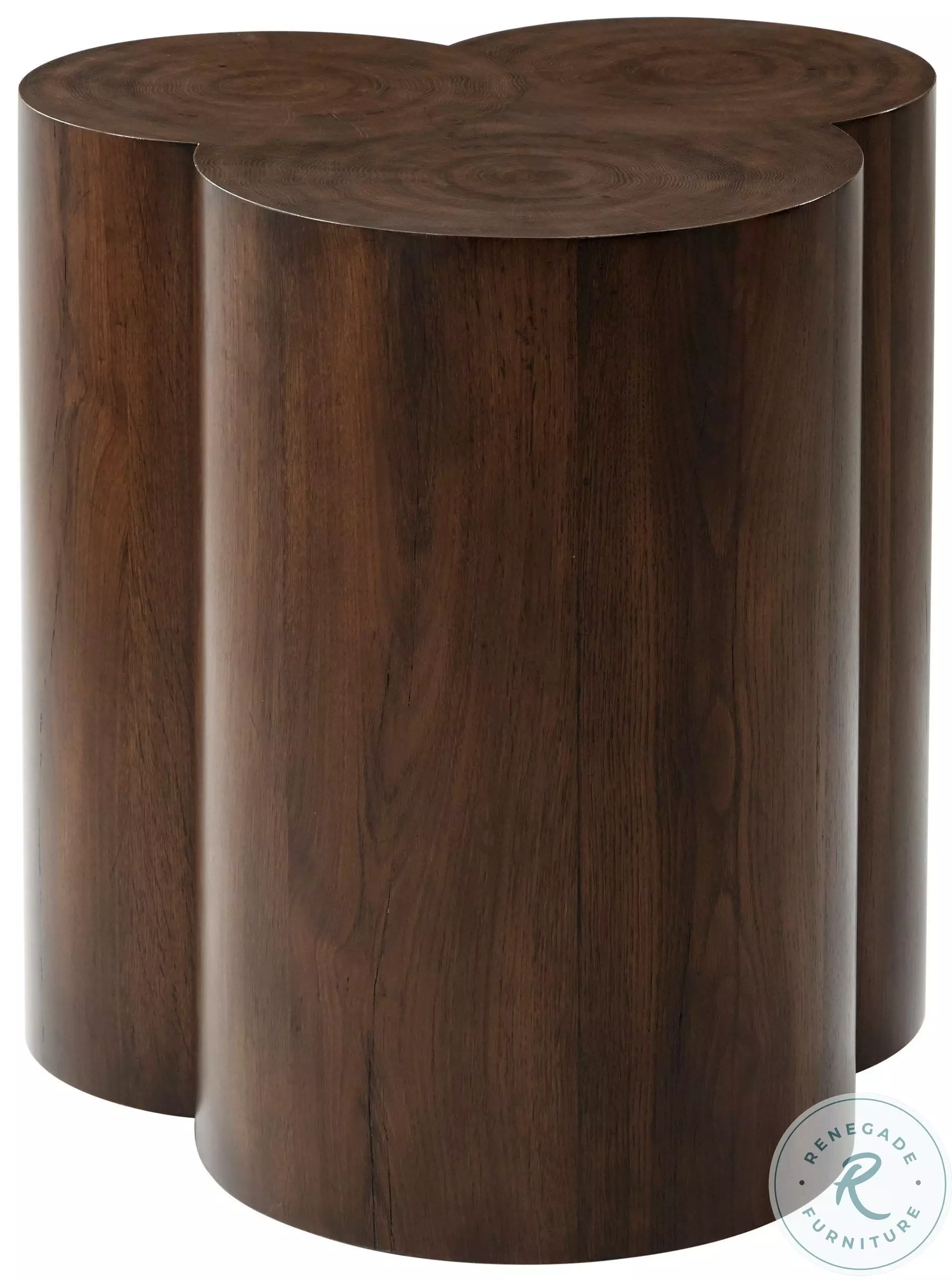 Claiborne Cob Free Form 21" Side Table From Theodore Alexander ...