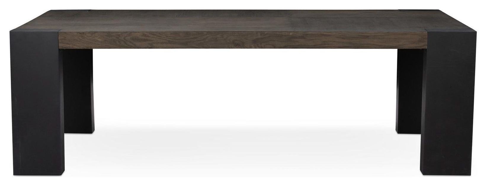 Deaven Toasted Brown 94" Rectangular Dining Table From Classic Home ...