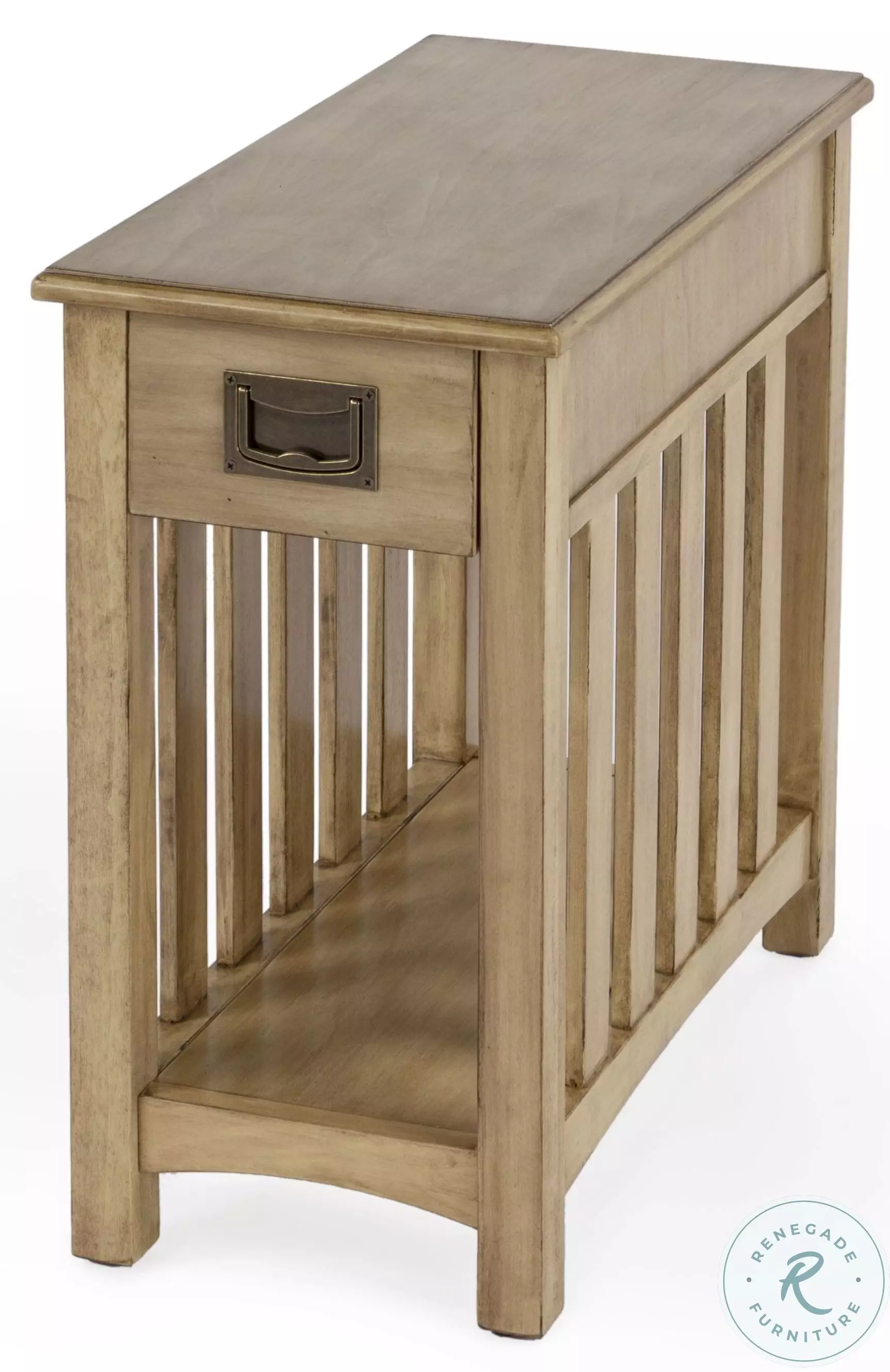 Larina Cherry 1 Drawer End Table From Butler | Coleman Furniture