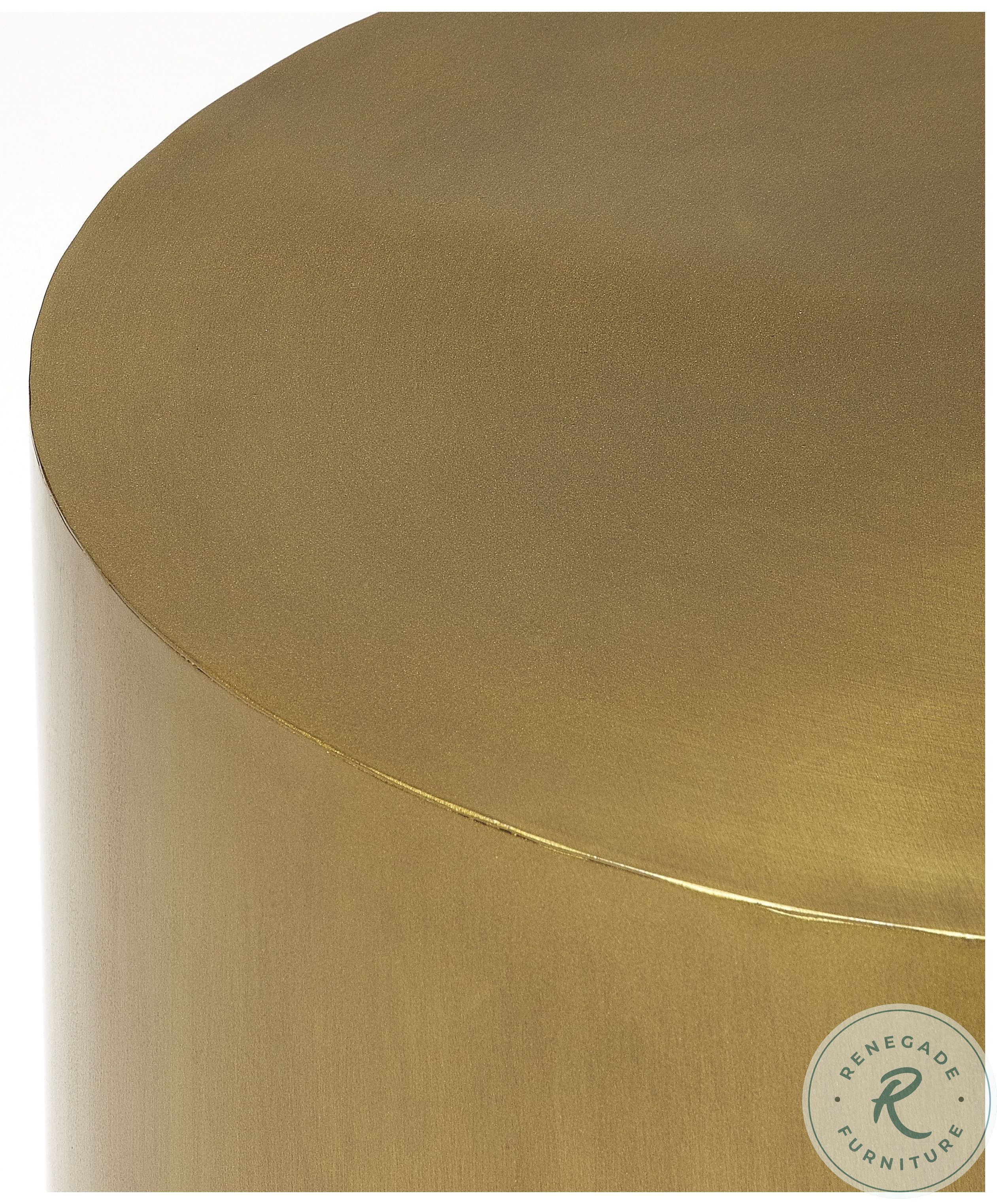 Ervin Gold Metal Bunching Table from Butler | Coleman Furniture