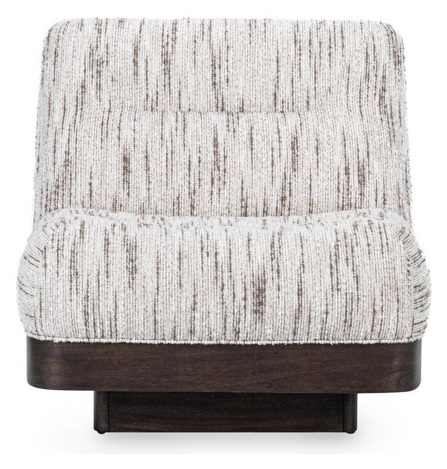 Crandall Cocoa Cream Upholstered Accent Chair From Classic Home ...