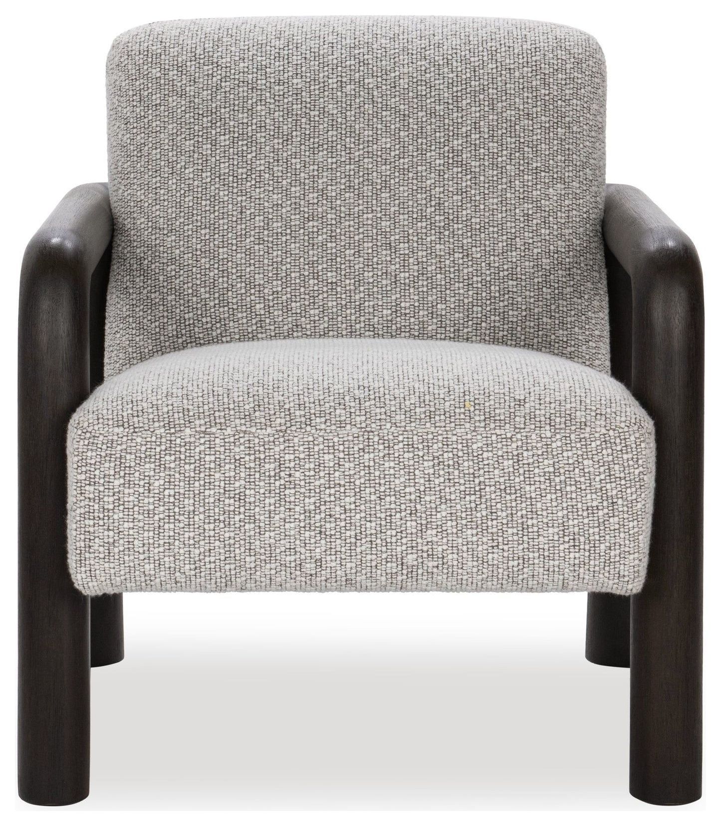 Reyna Black and White Upholstered Accent Chair From Classic Home ...