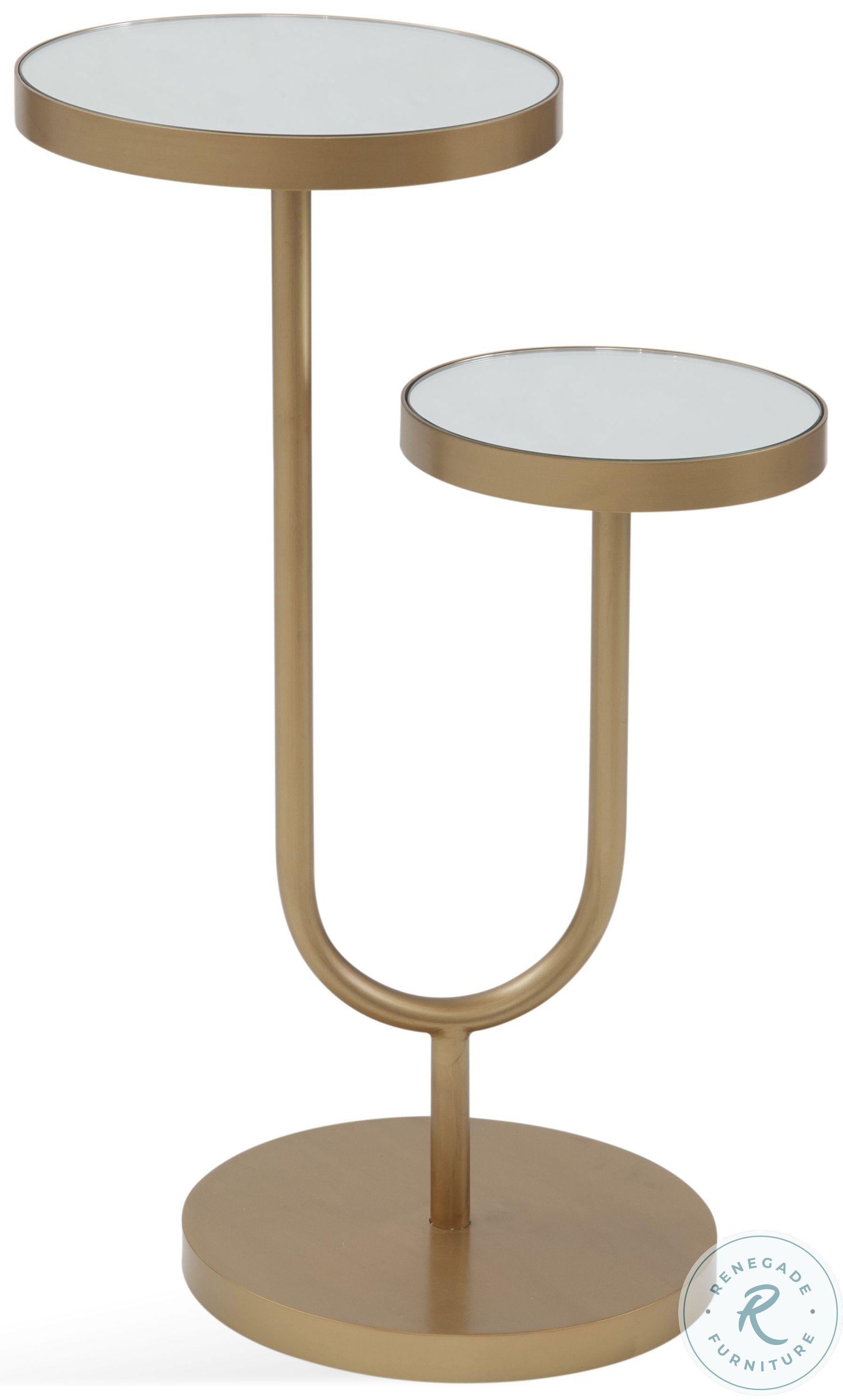 High-Low Gold High Low Scatter Table from Bassett Mirror | Coleman ...