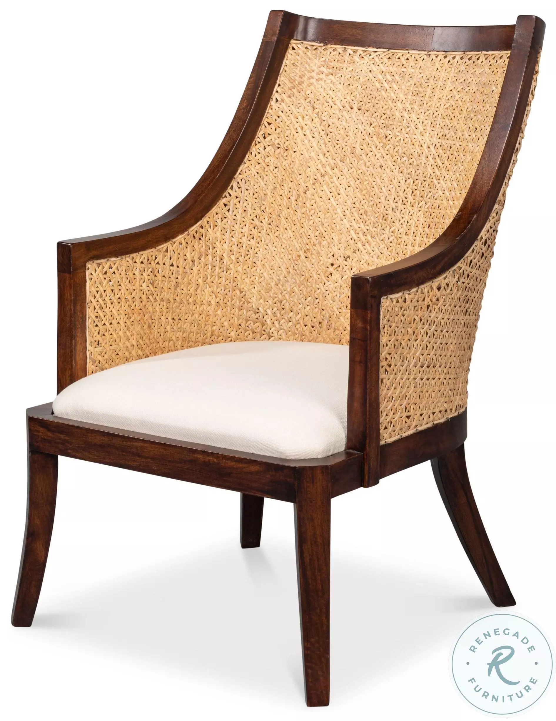 Pacora Cream Lounge Chair From Sarreid | Coleman Furniture