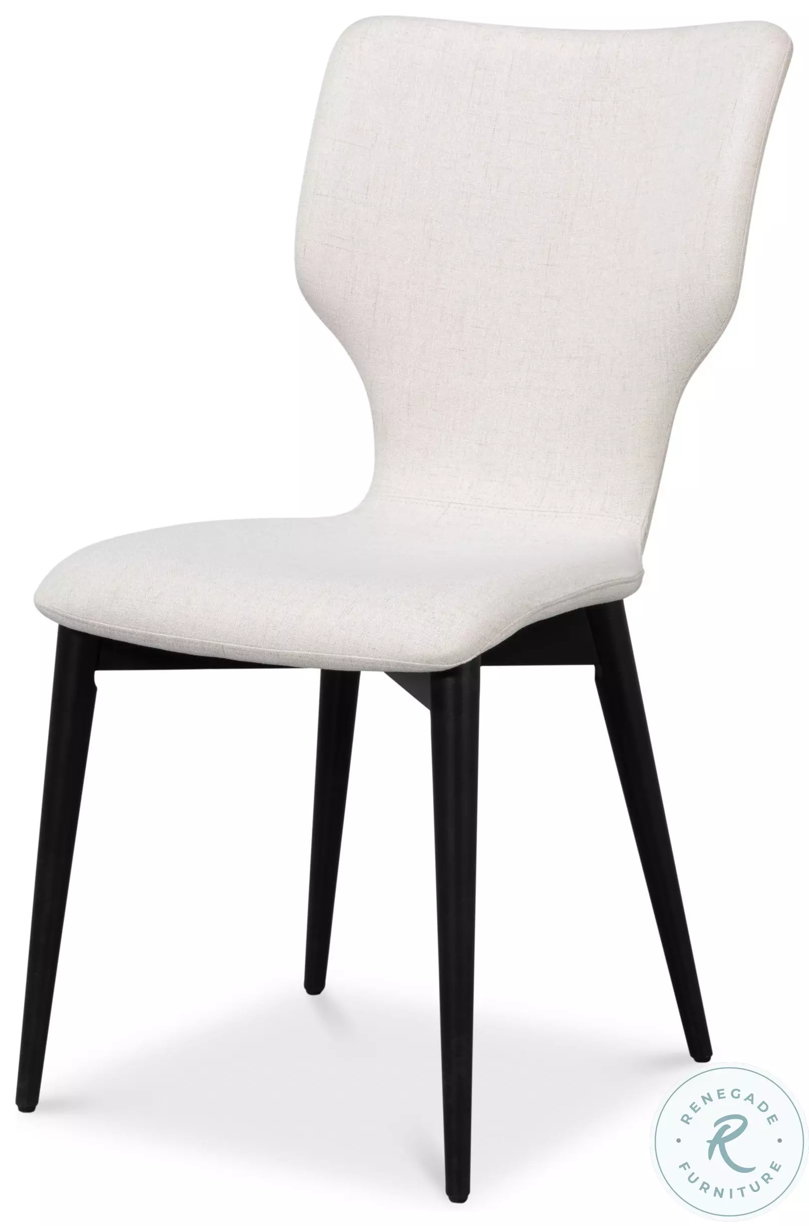 Contour Cream Side Chair From Sarreid | Coleman Furniture