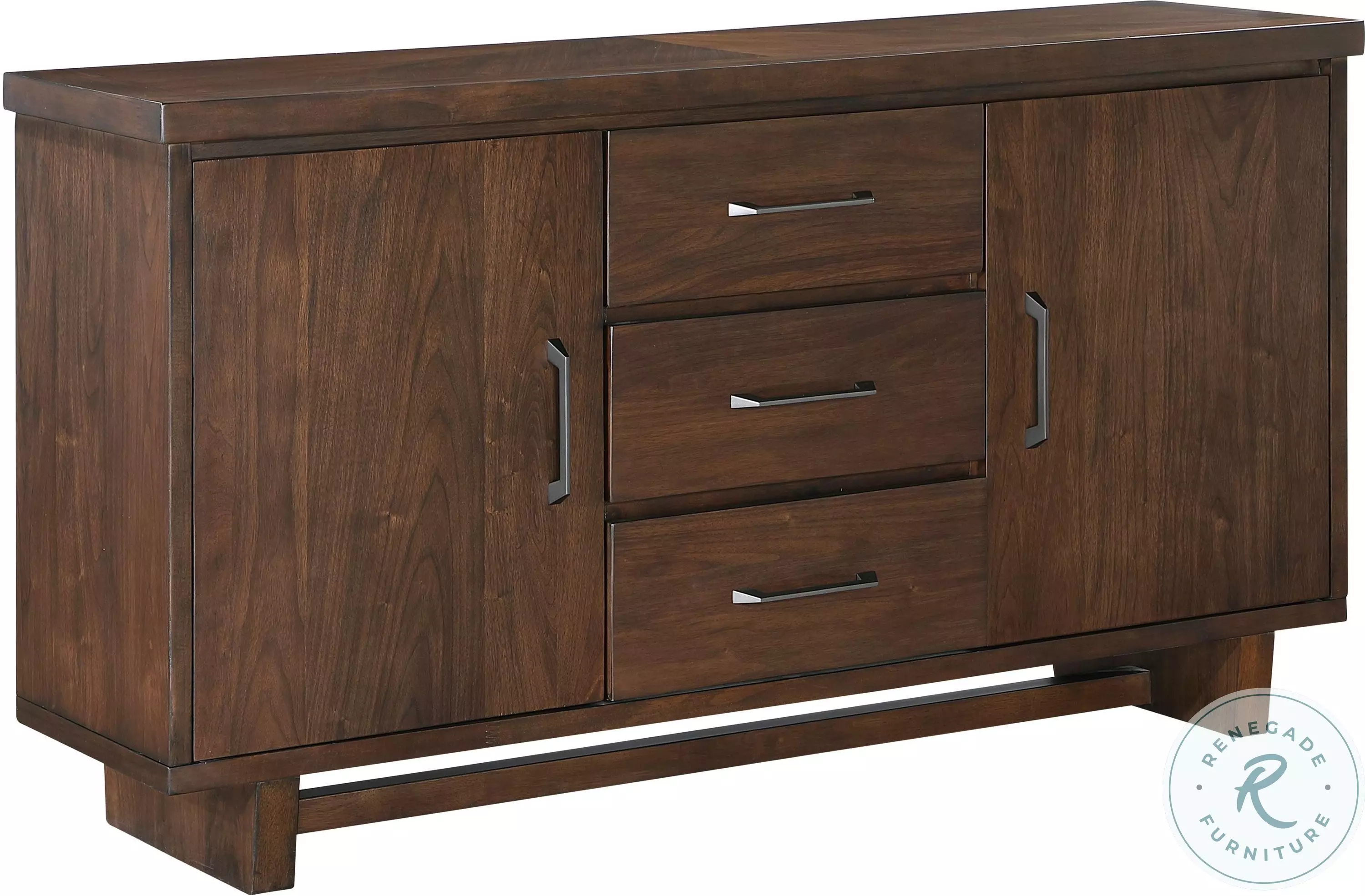 Franco Walnut Server From Homelegance | Coleman Furniture